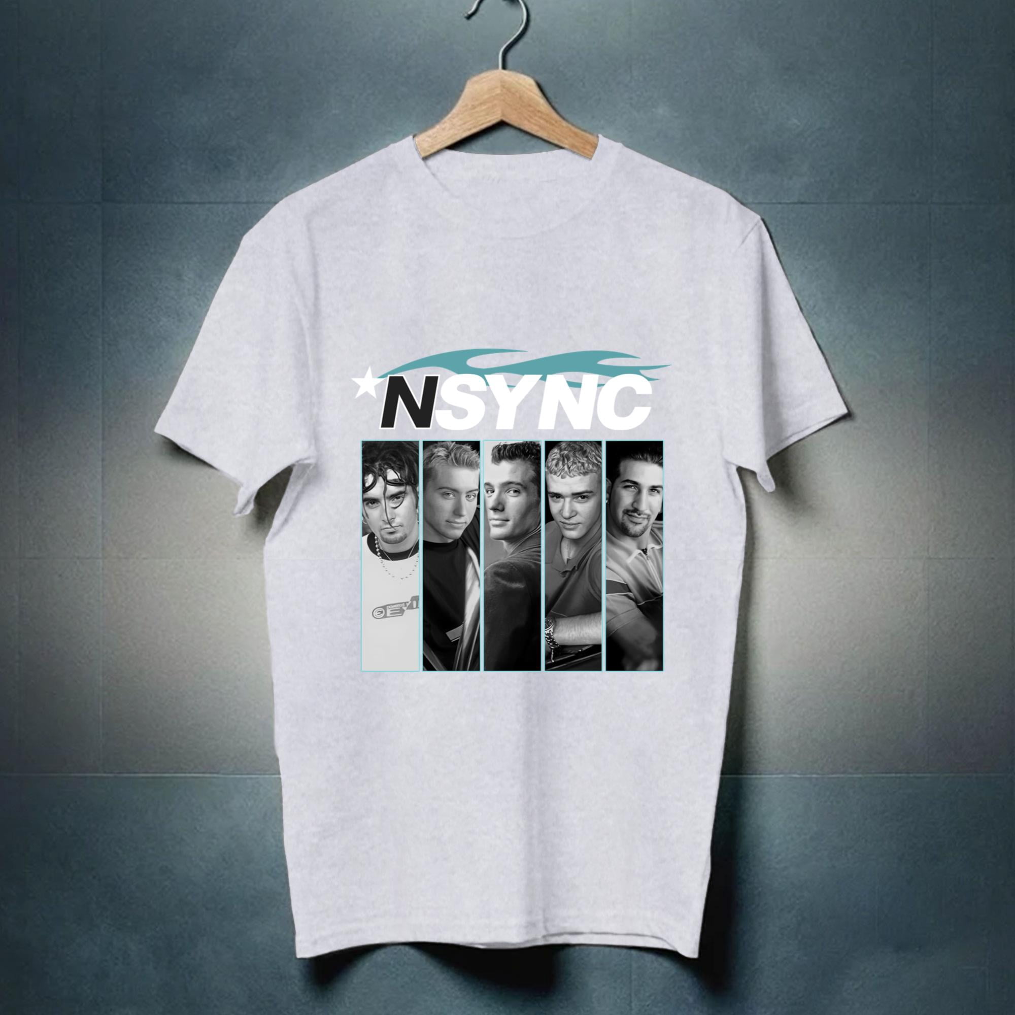 Trendy Unisex Boy Band Shirt with Classic 90s Style Featuring Iconic ...