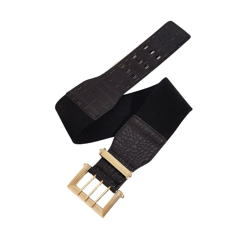 Trendy Waist Belt PU for Dress Stage Dancing for Women Girls Elegant ...