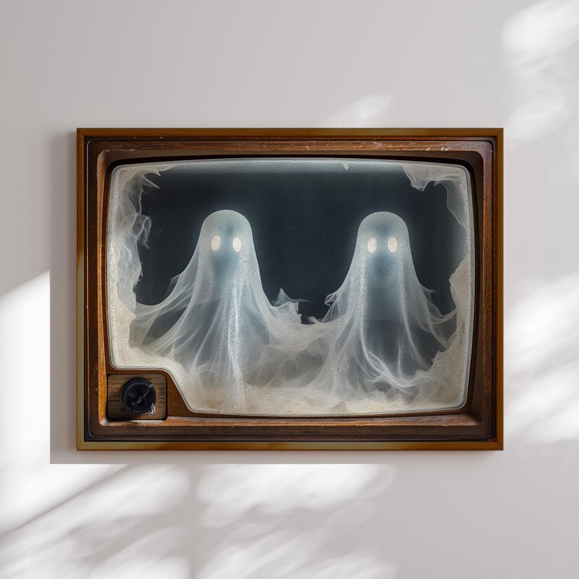 Trendy Wall Art Cute Ghosts Spooky Prints Tv Hunted House Dark Academia ...
