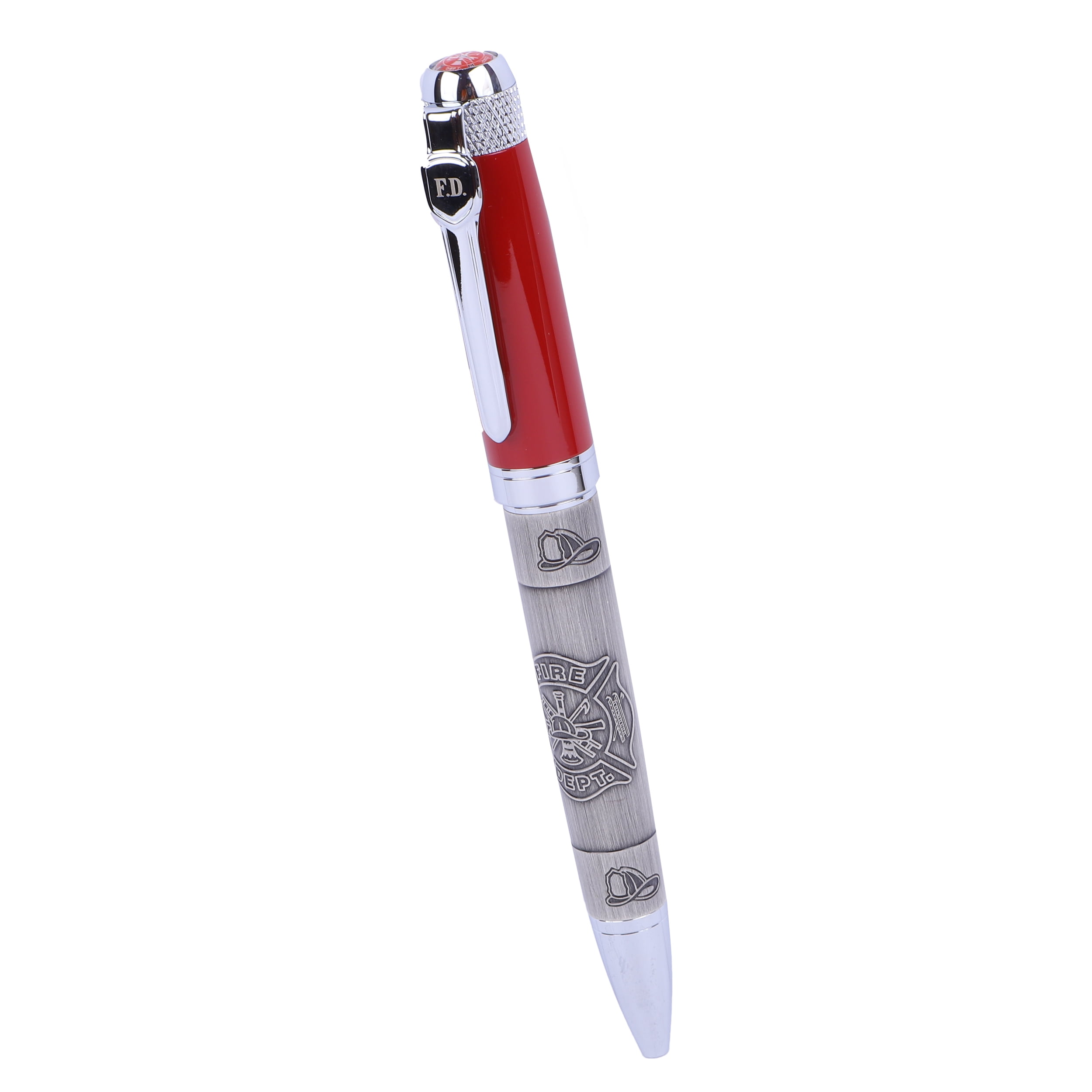 Trendy Zone 21 Red Cap Firefighter Pen, Officially Licensed Ballpoint ...