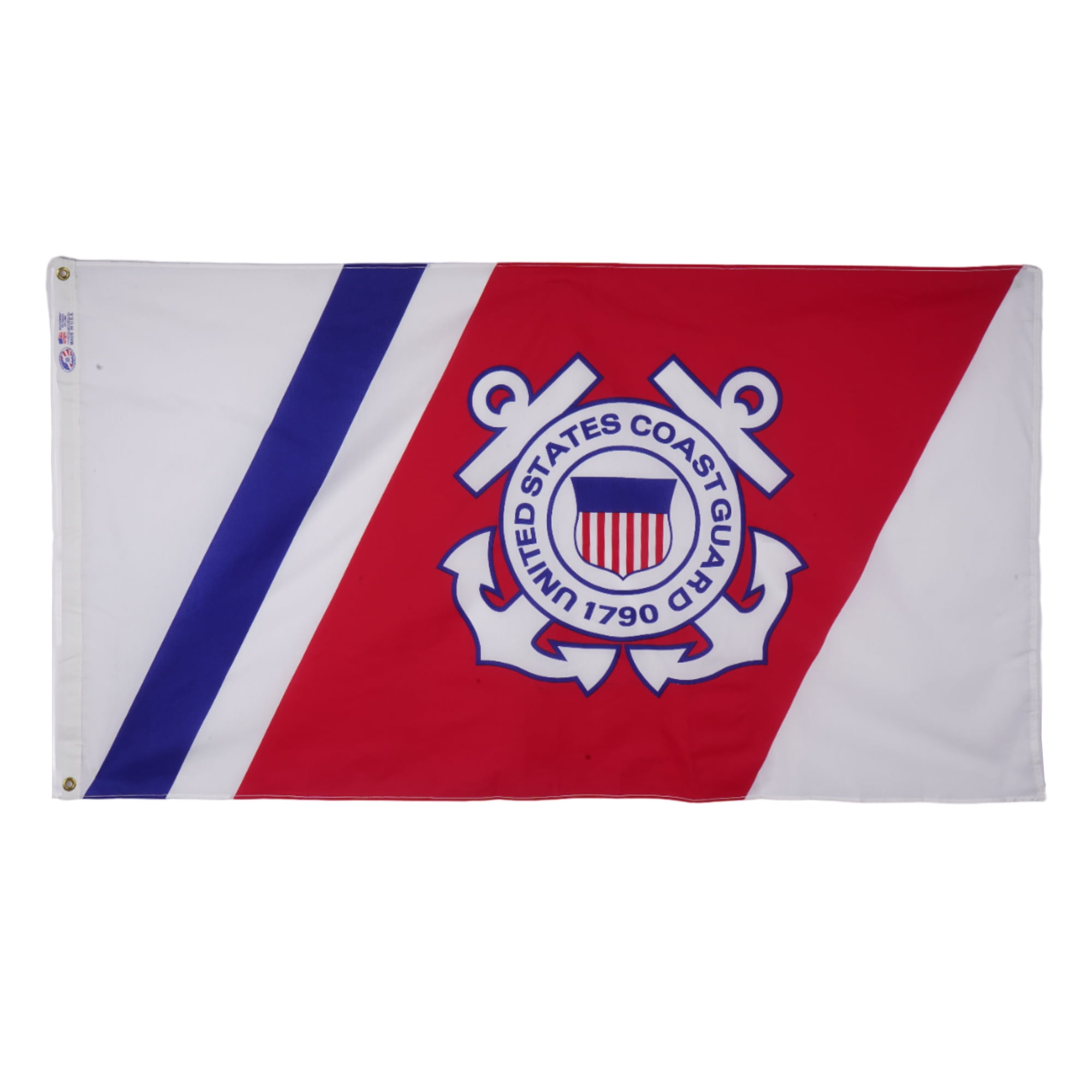 Trendy Zone 21 US Coast Guard Flag 3x5 Ft USCG Flags for Outdoor Indoor ...
