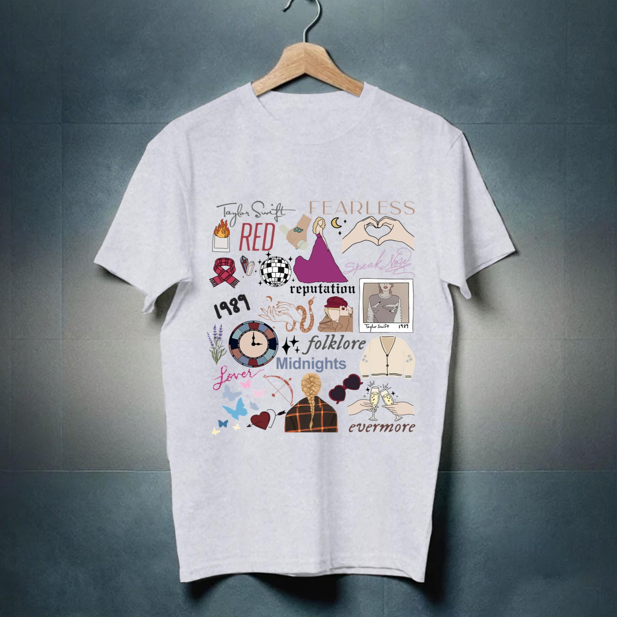 Trendy vibrant color youth music album shirt, stylish youth shirt ...