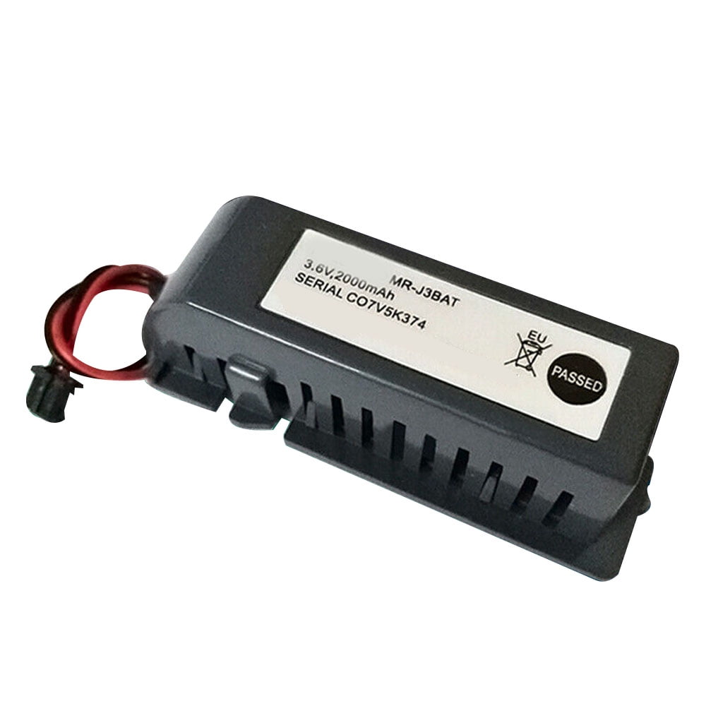 TrendyChic (1-Pack) MR-J3BAT 3.6V 2000mAh PLC Non-Rechargeable Disposable Li-ion Battery for ...