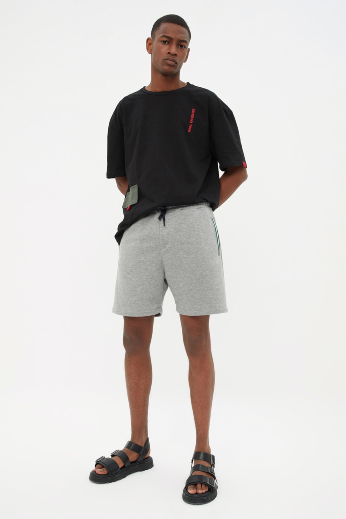 Trendyol Boy Normal Waist Straight Leg Regular Fit Shorts - Walmart.com