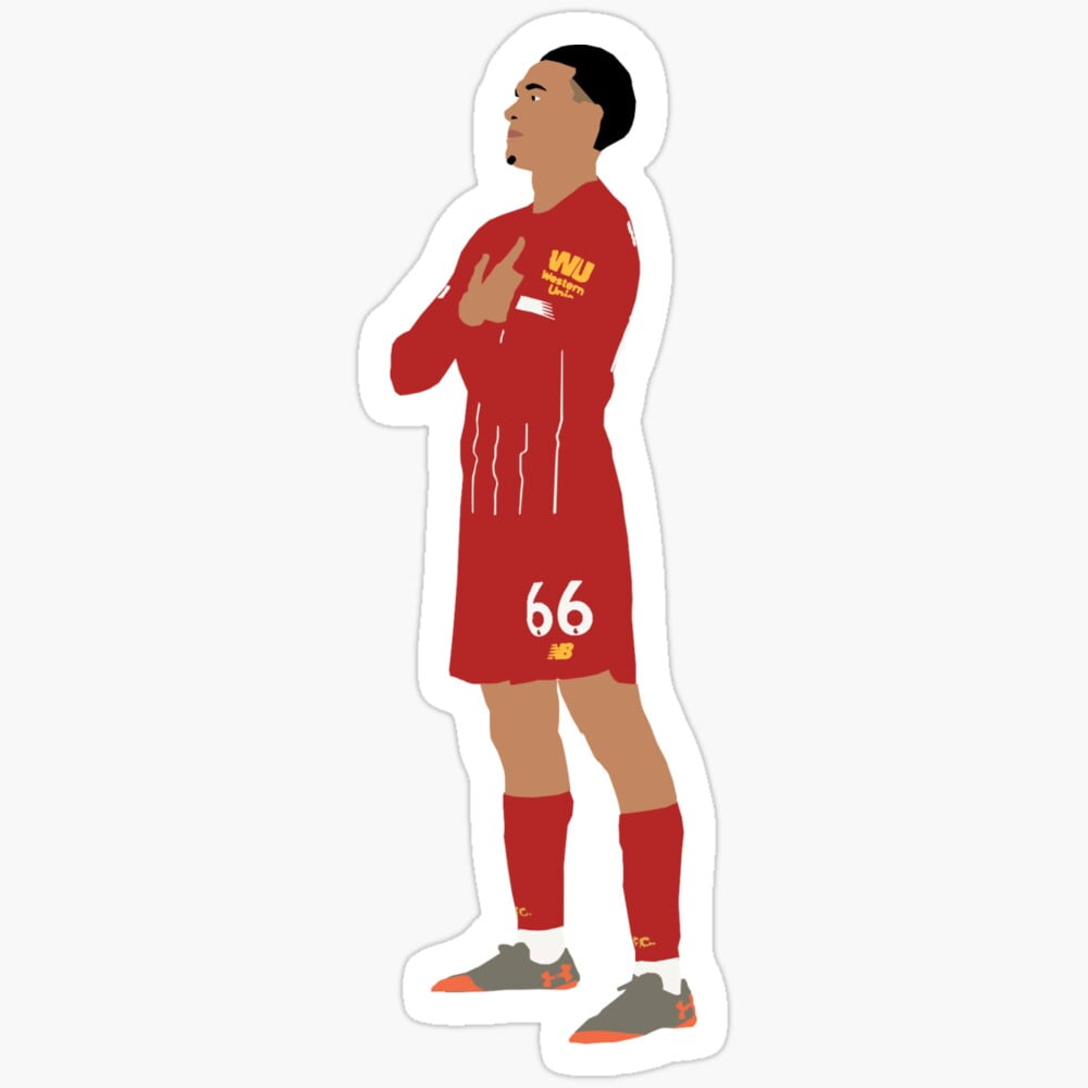 Trent Alexander-Arnold Liverpool Fc Sticker Phone Decal Water Bottle ...