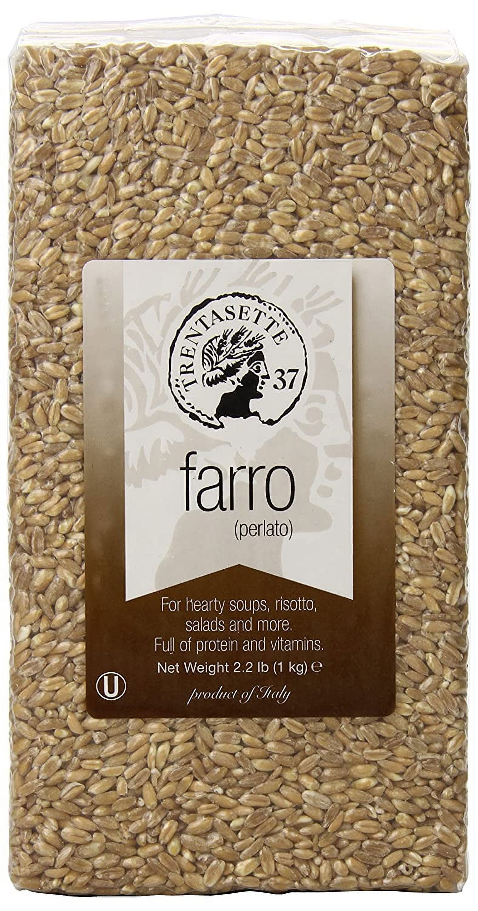 Trentasette Farro Grains, 2.2 Pound 2.2 Pound (Pack of 1) - Walmart.com