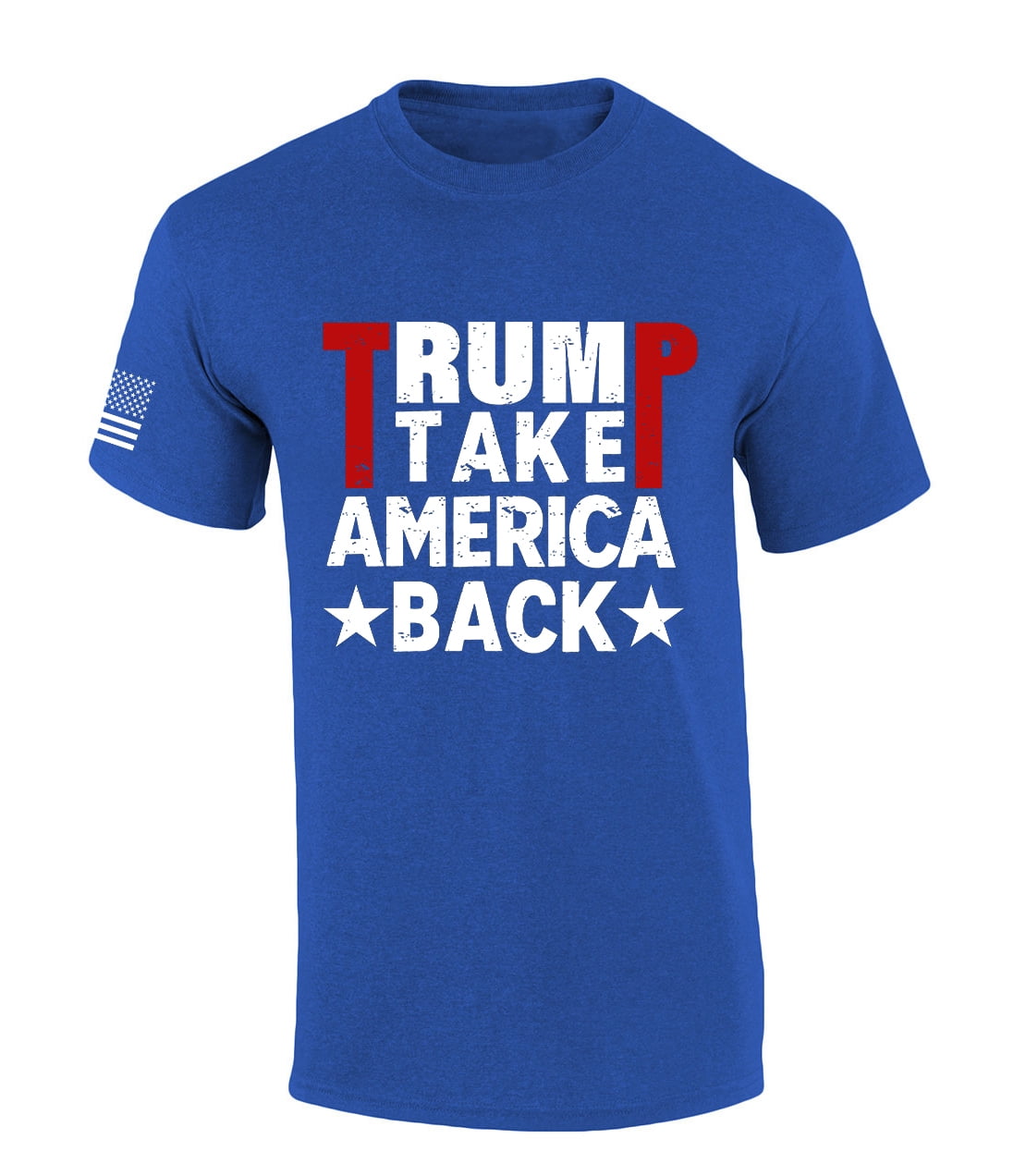 Trenz Shirt Company 2024 Trump Take America Back Mens Graphic T-Shirt ...