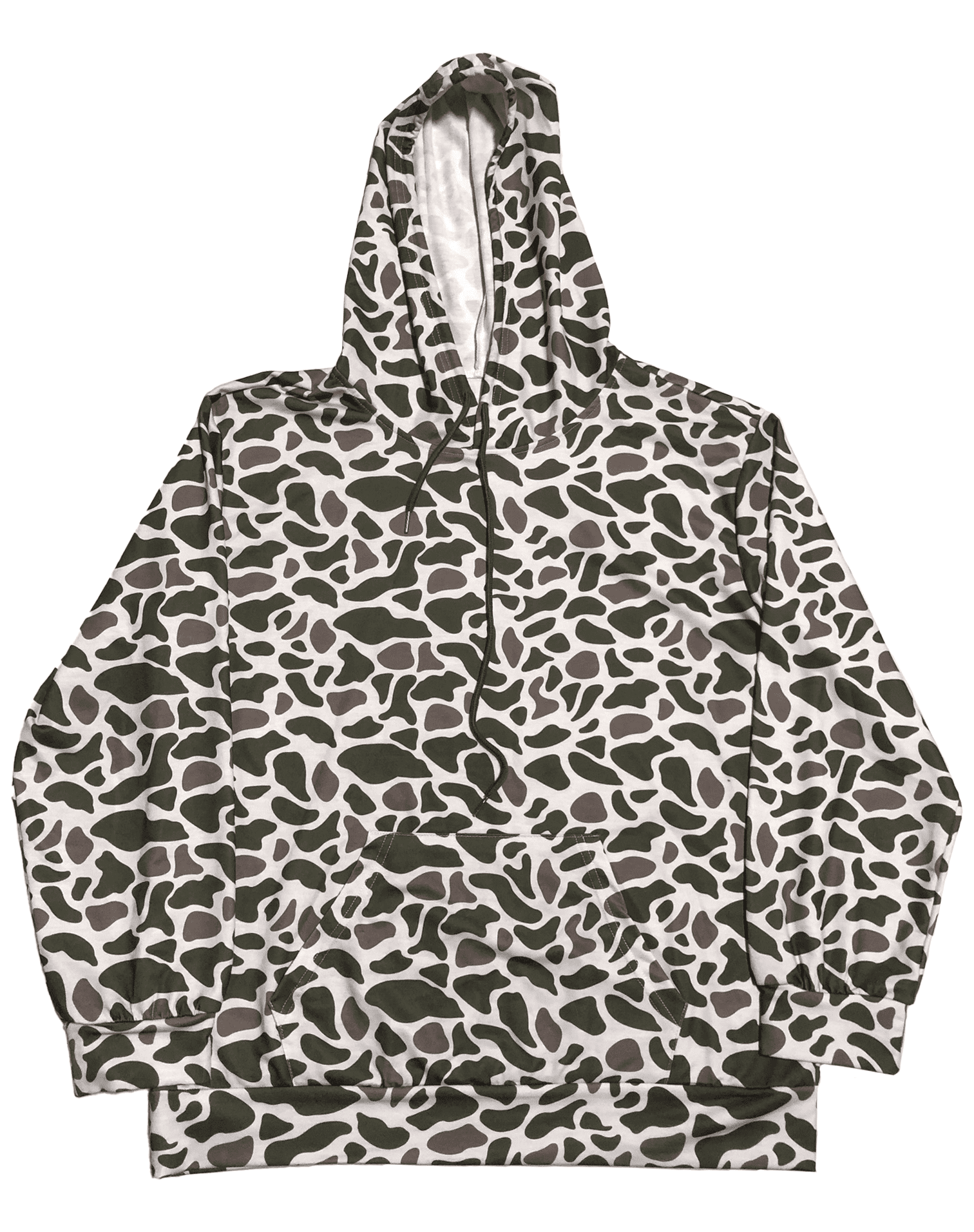 Trenz Shirt Company Blank Retro Duck Camo Hoodie-Duck Camo-small ...