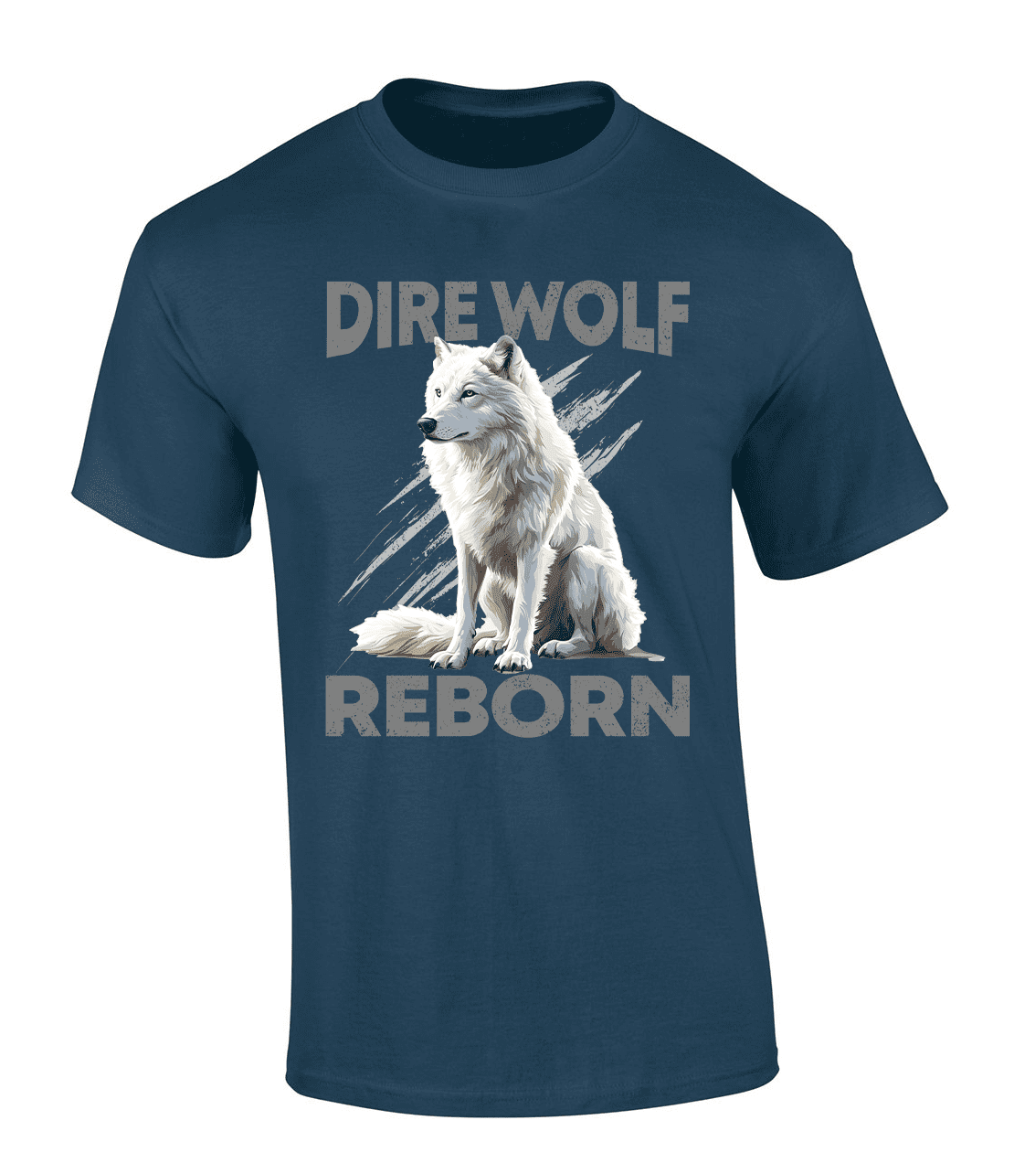 Trenz Shirt Company Dire Wolf Reborn Graphic Short-Sleeve T-Shirt ...