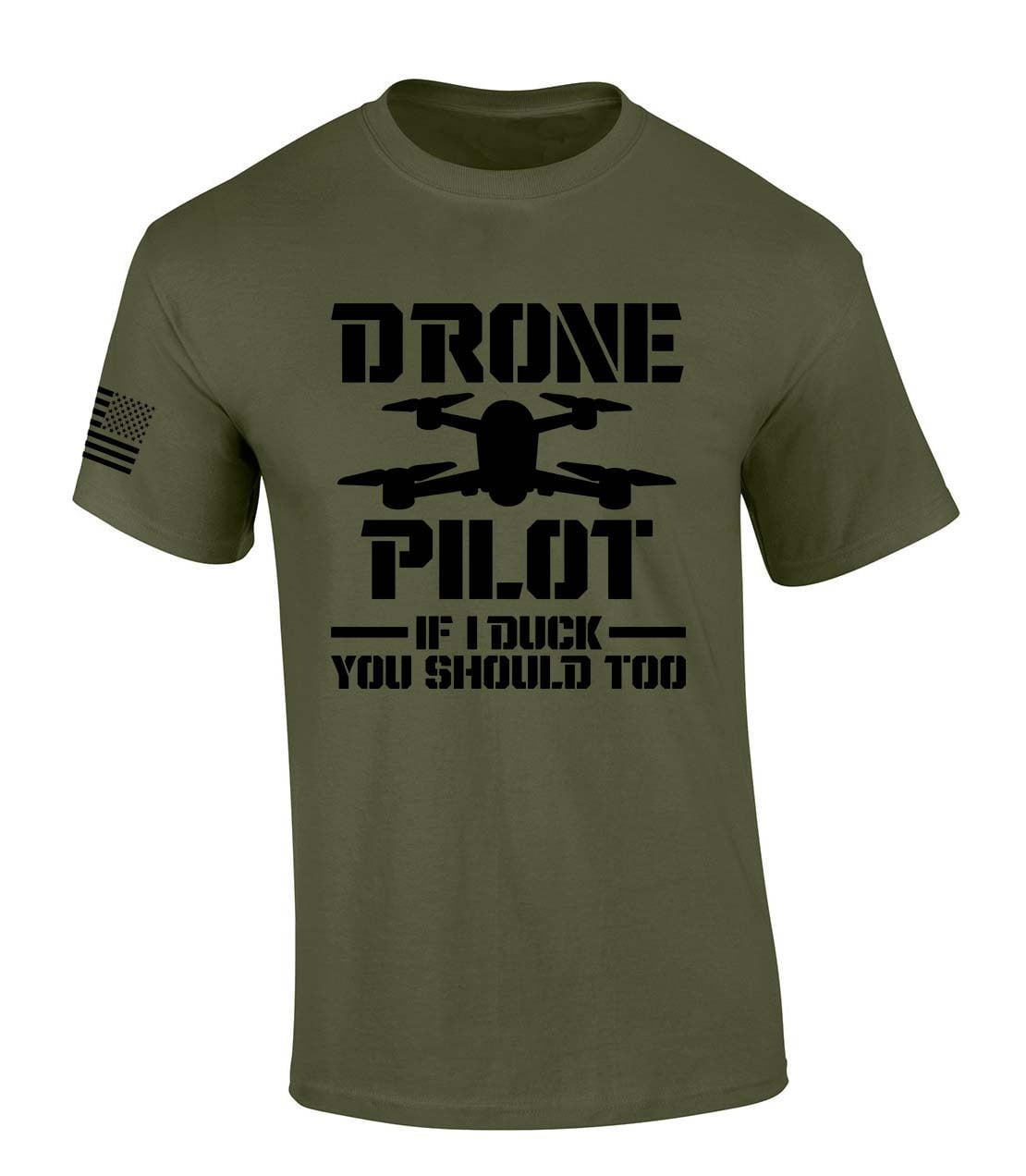 Trenz Shirt Company Drone Tshirt Funny Drone Pilot I Duck You Duck ...