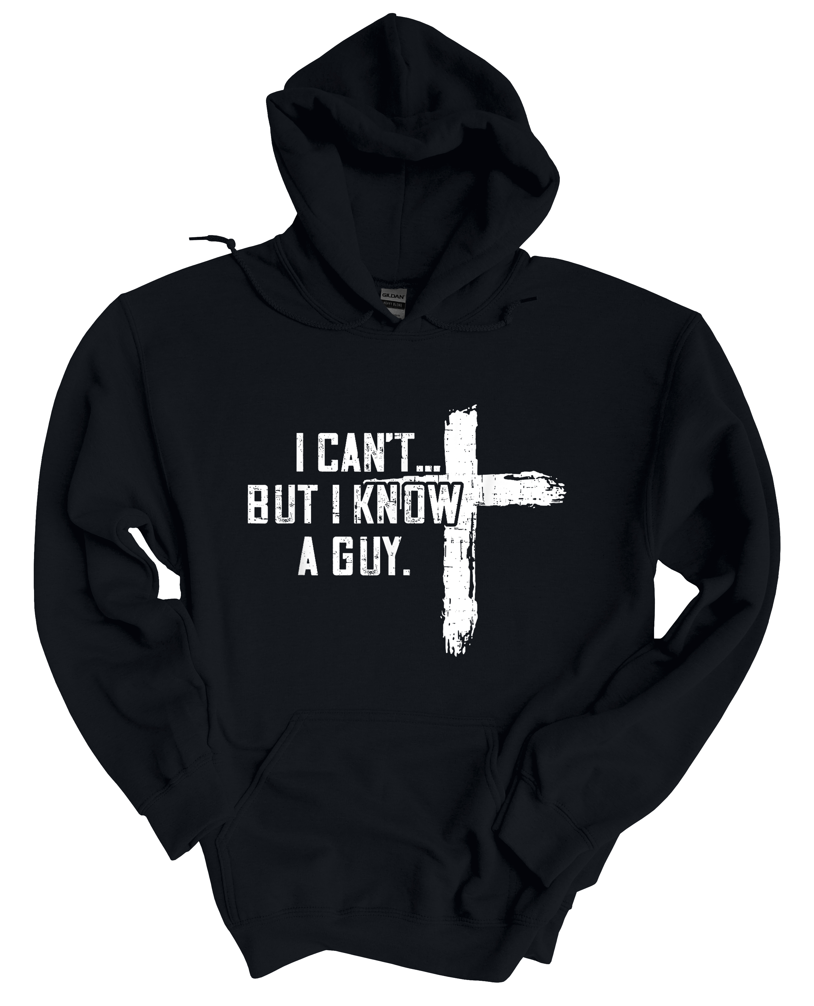 Trenz Shirt Company I Can't But I Know A Guy Cross Mens Christian Long ...