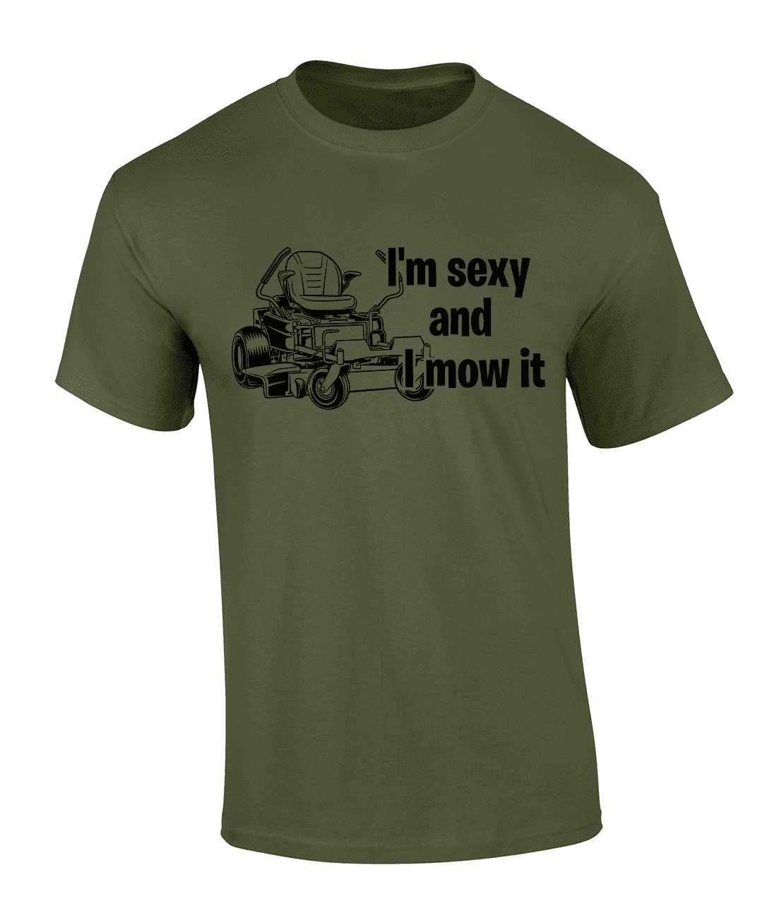 Trenz Shirt Company I'm Sexy And I Mow It Graphic Mens T-Shirt - Zero ...