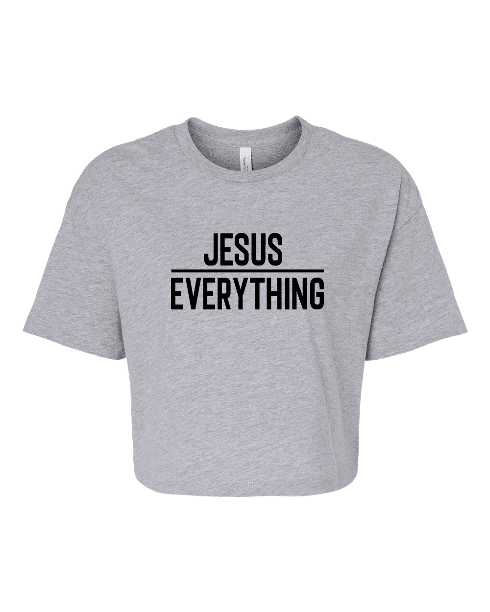 Trenz Shirt Company Jesus Over Everything Bible Scripture Womens ...