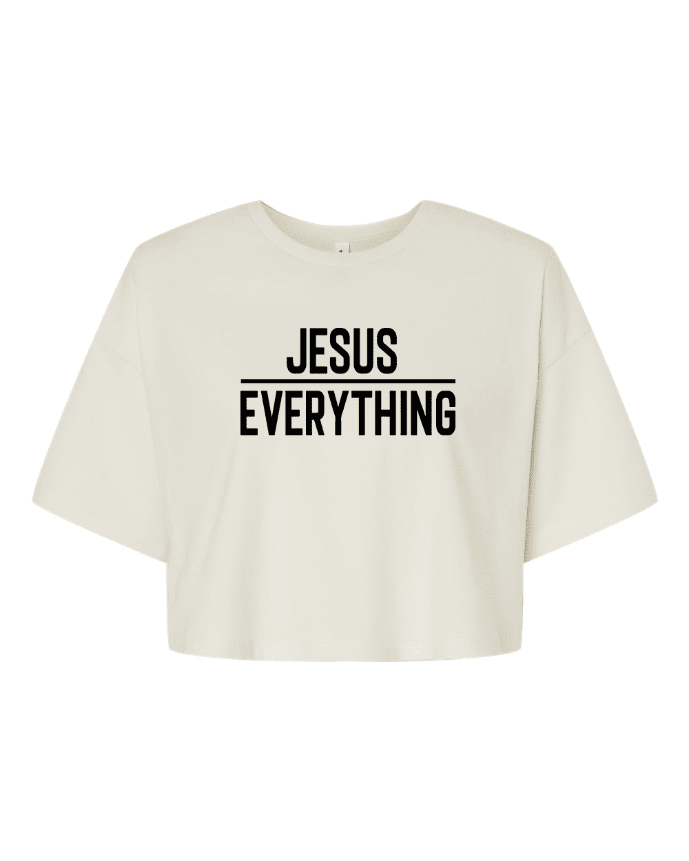 Trenz Shirt Company Jesus Over Everything Bible Scripture Womens ...