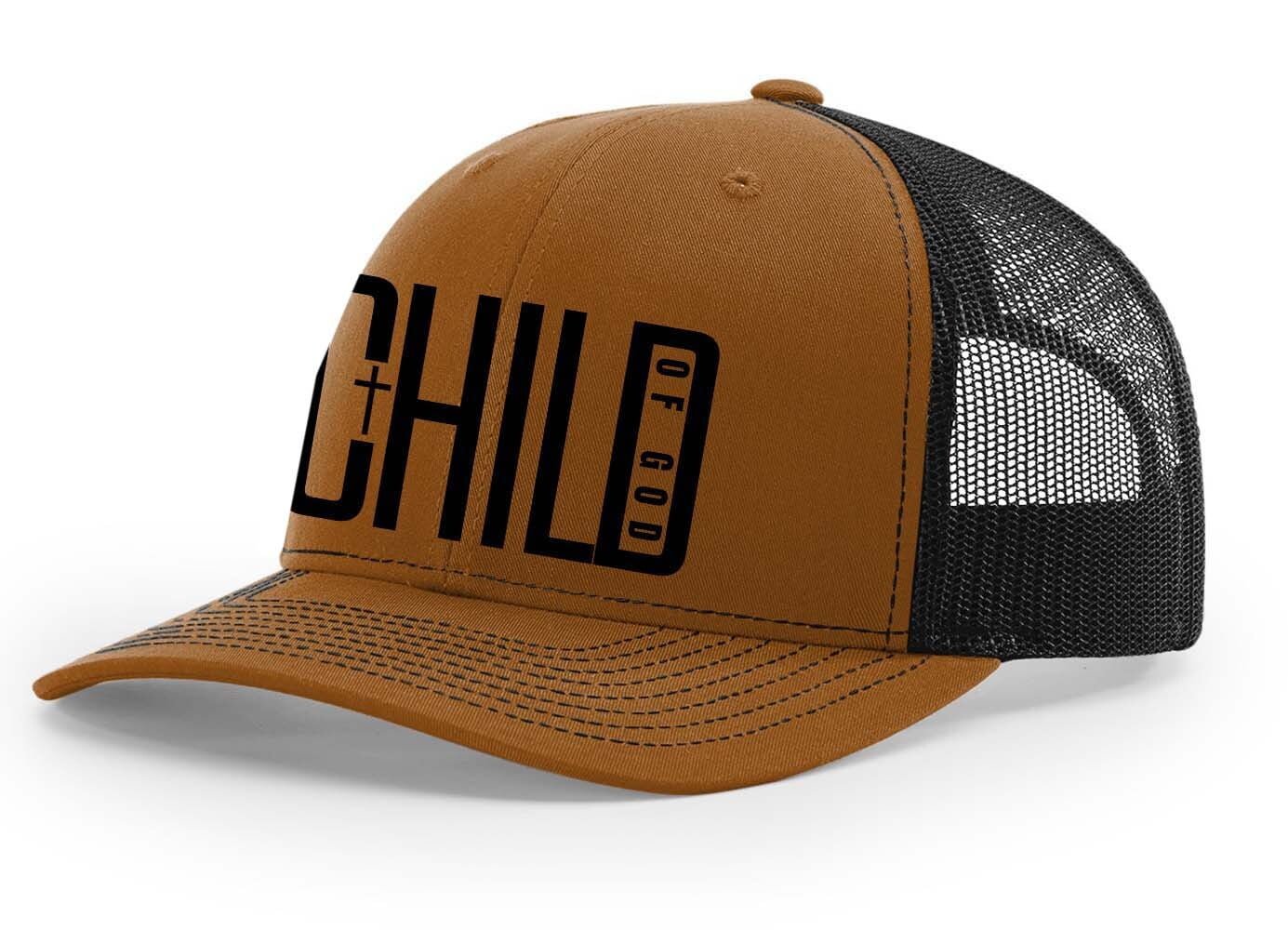 Trenz Shirt Company Mens Christian Hat Child of God Cross Jesus Mesh ...