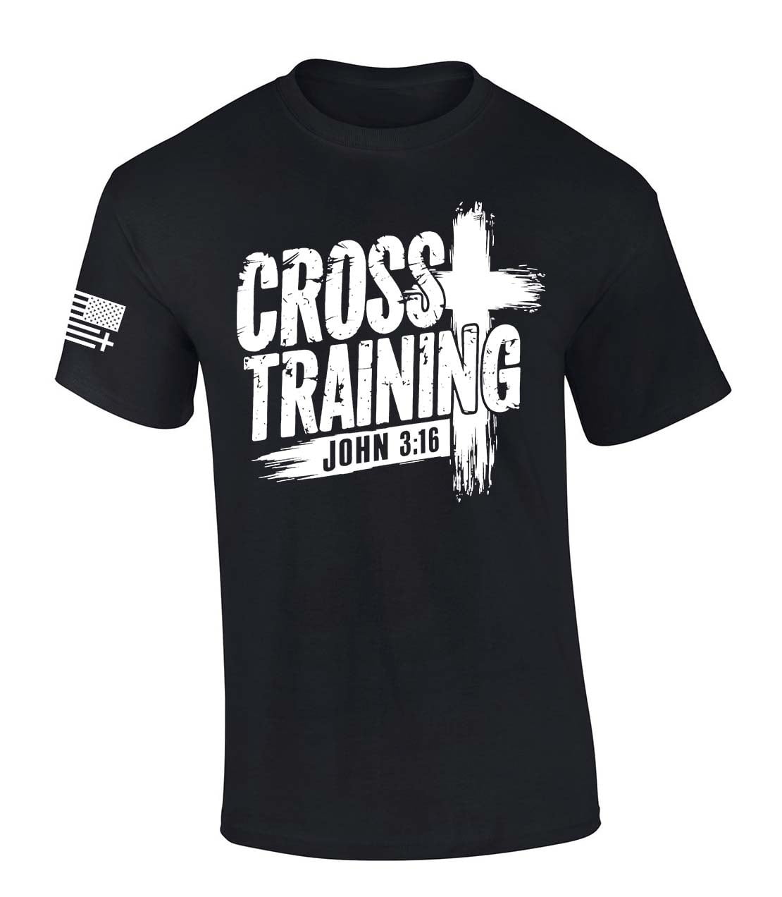 Trenz Shirt Company Mens Christian Tshirt Cross Training John 3:16 ...
