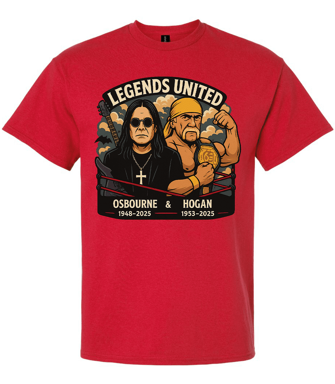 Trenz Shirt Company Mens Graphic T-Shirt - Legends United, Osbourne ...