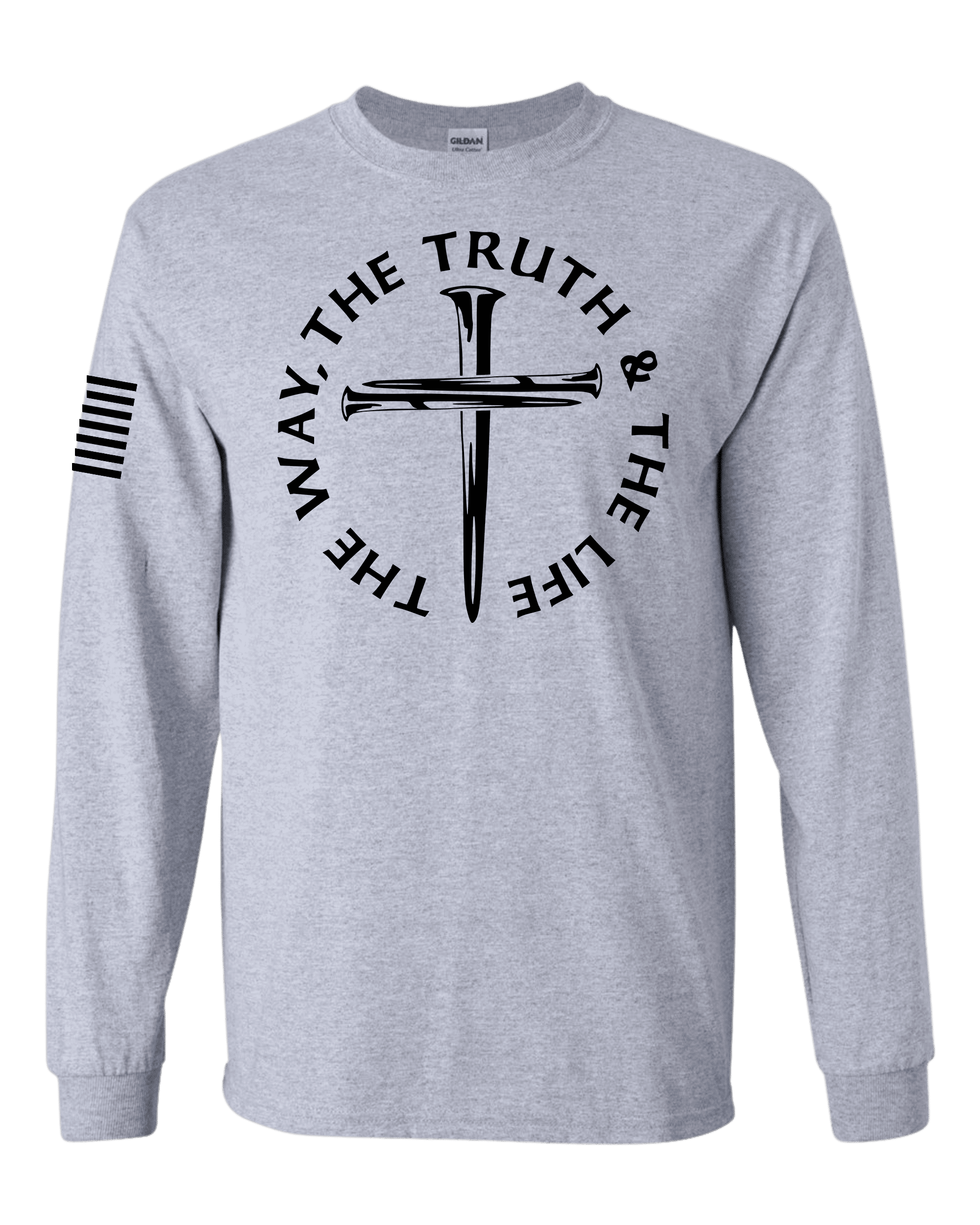 Trenz Shirt Company Mens Jesus The Way The Truth The Life John 14:6 ...