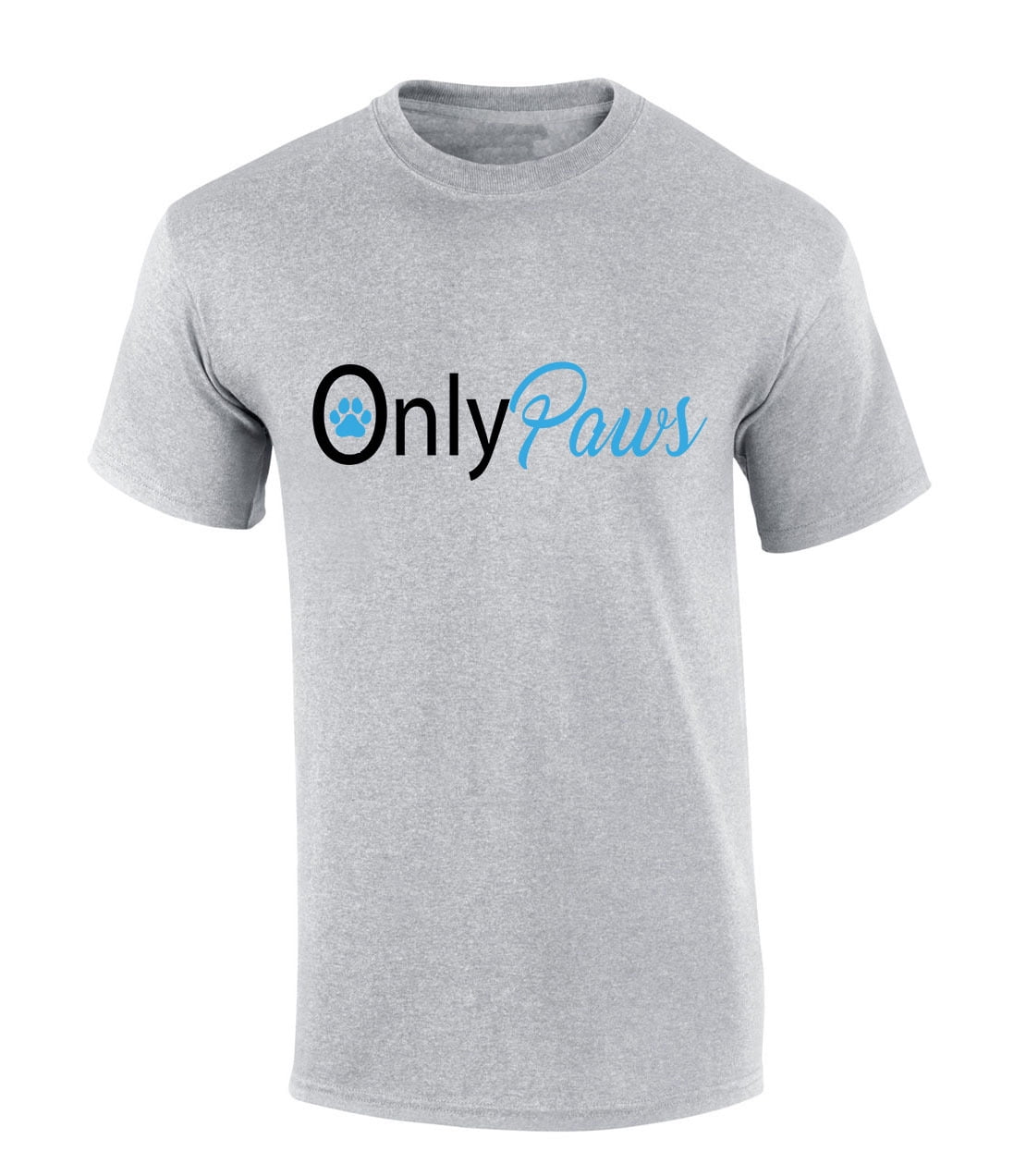 Trenz Shirt Company Onlypaws Funny Only Paws Short Sleeve T-shirt ...