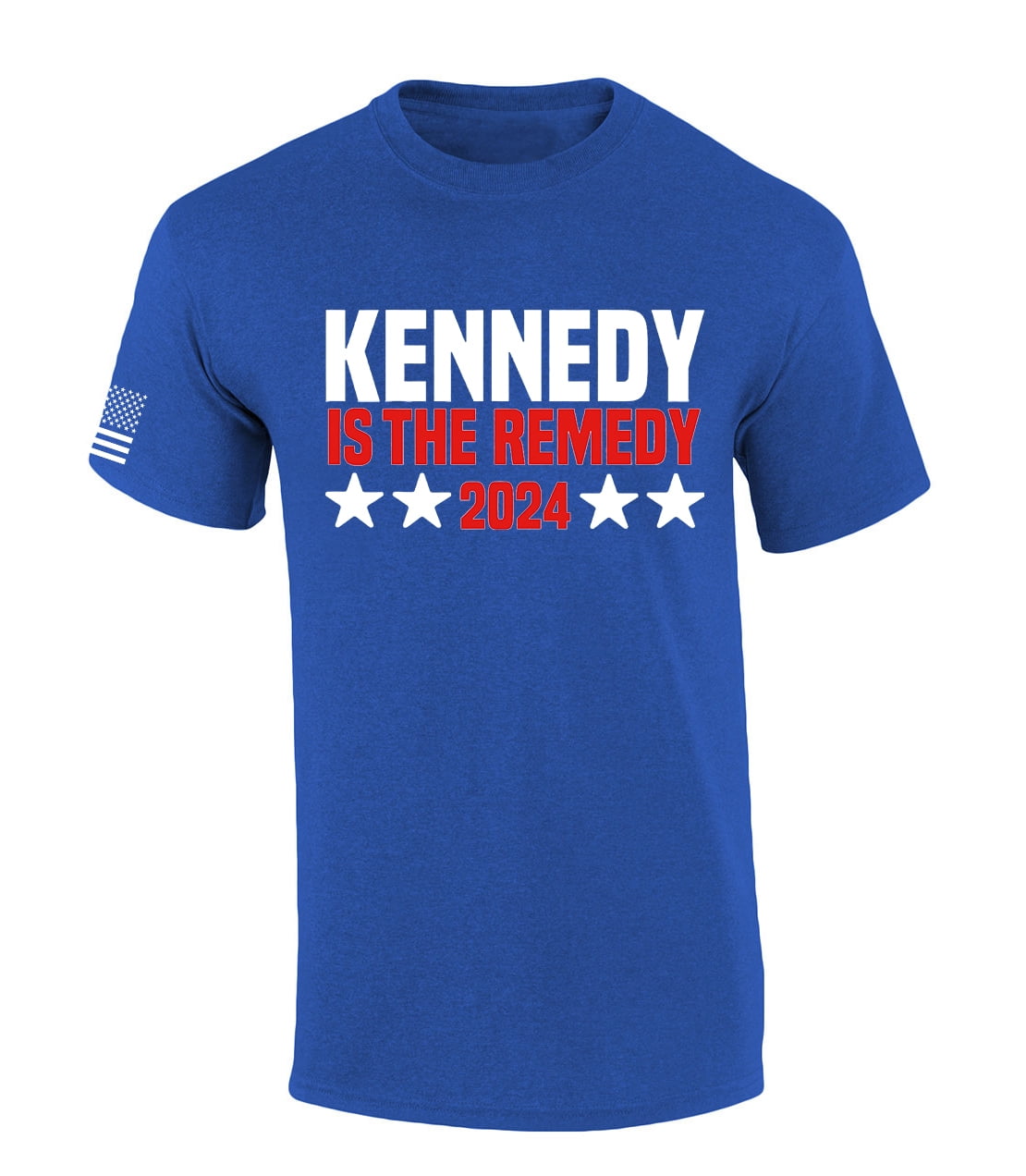 Trenz Shirt Company RFK Jr. Kennedy Is The Remedy Kennedy 2024 Short ...