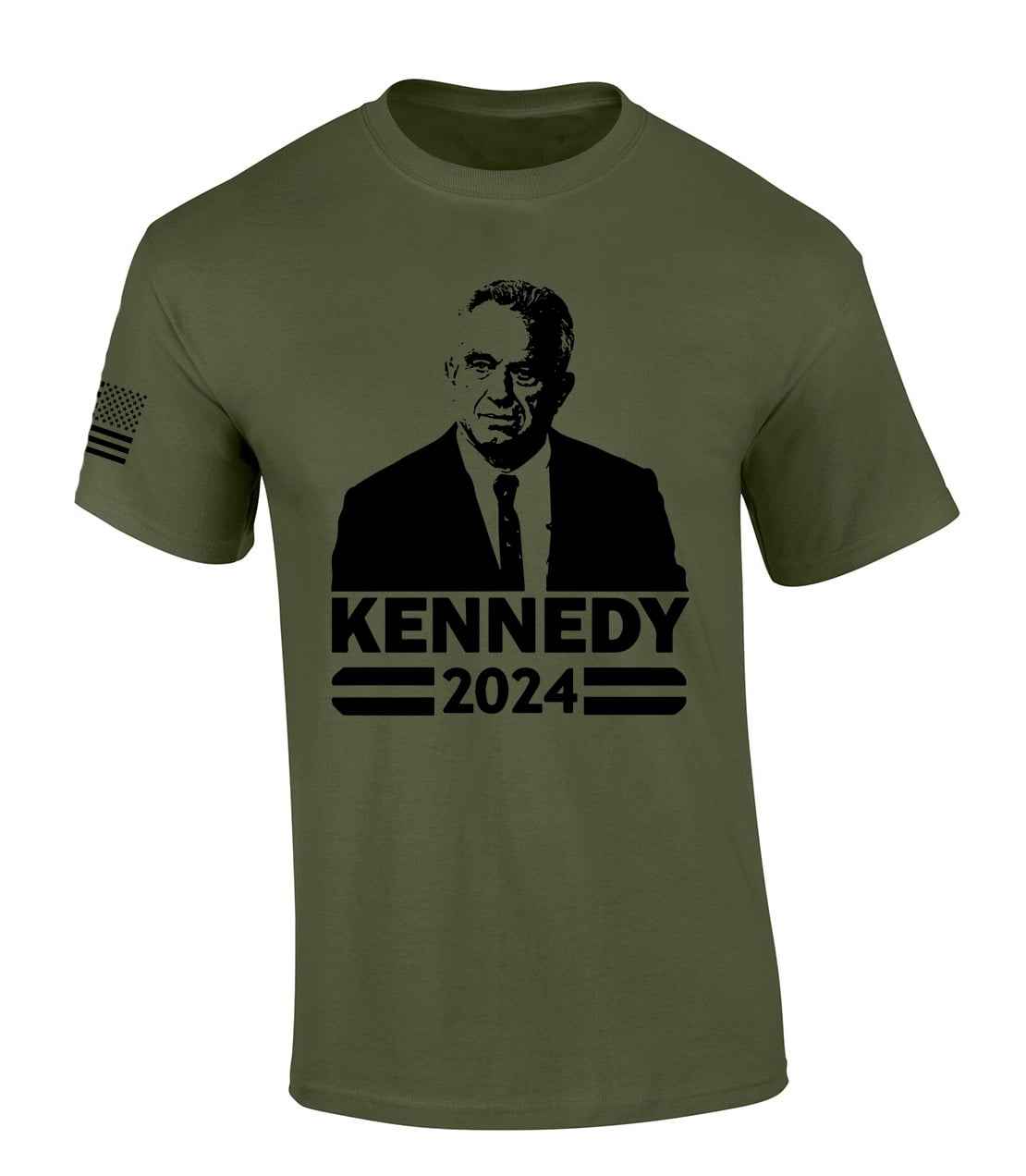 Trenz Shirt Company RFK Jr. Kennedy Portrait Kennedy 2024 Short Sleeve ...