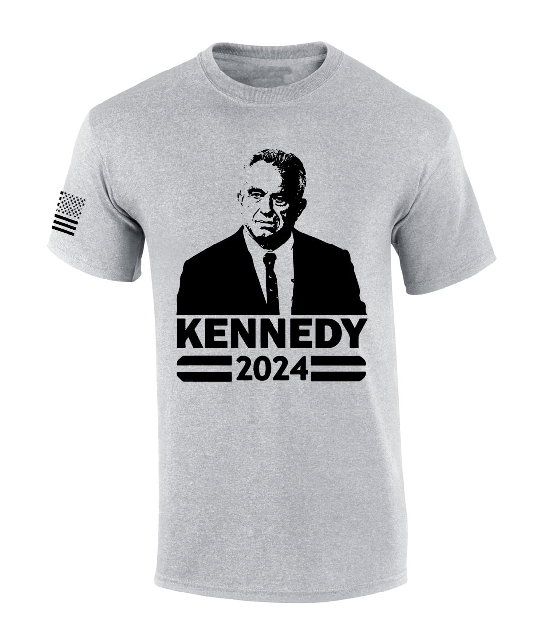 Trenz Shirt Company RFK Jr. Kennedy Portrait Kennedy 2024 Short Sleeve ...