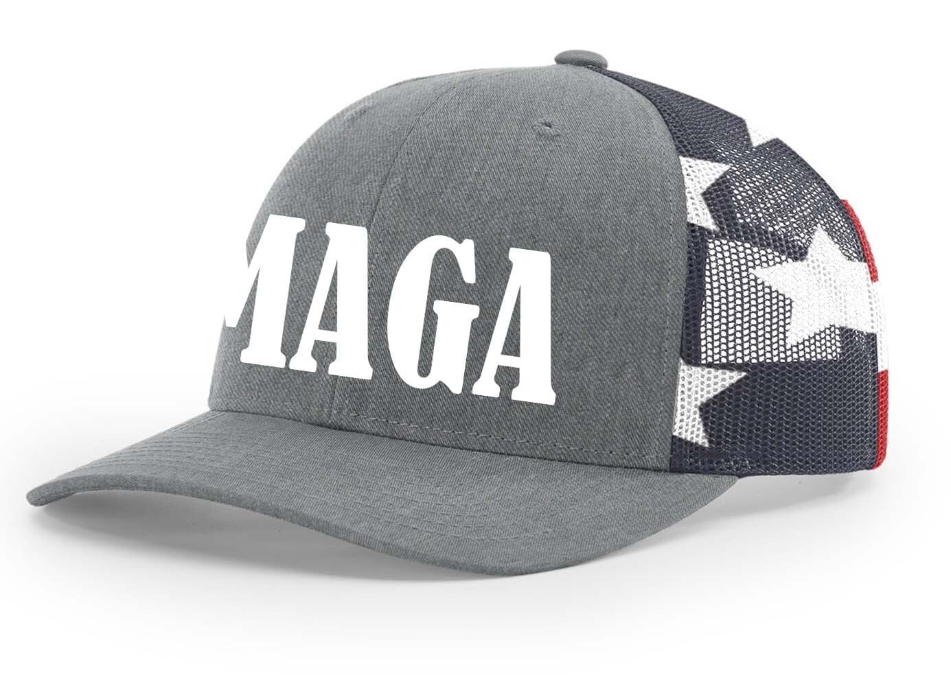 Trenz Shirt Company Trump Hat Bold MAGA Trump 2024 Mesh Back ...