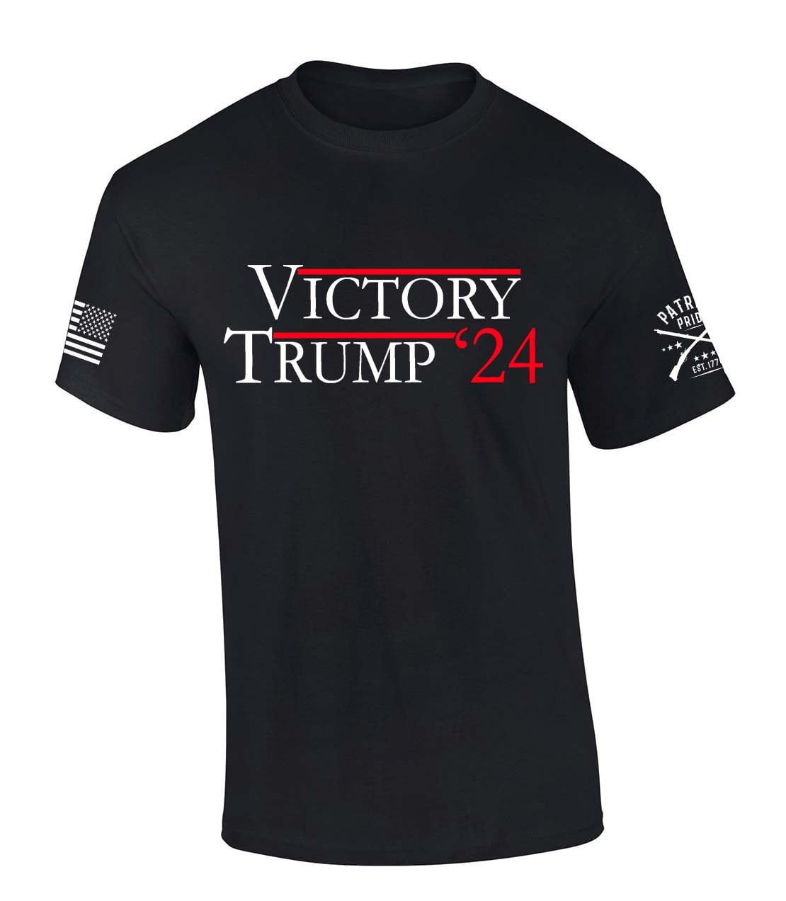 Trenz Shirt Company Trump Tshirt Victory Trump 2024 Short Sleeve T ...