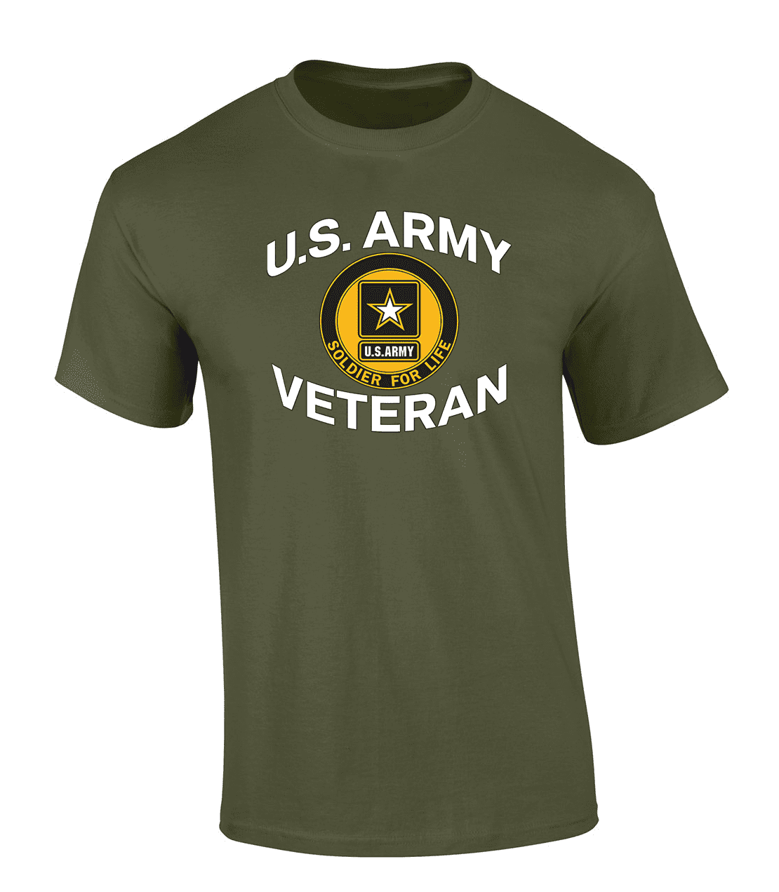 Trenz Shirt Company U.S. Army Veteran: Solider For Life Short Sleeve ...
