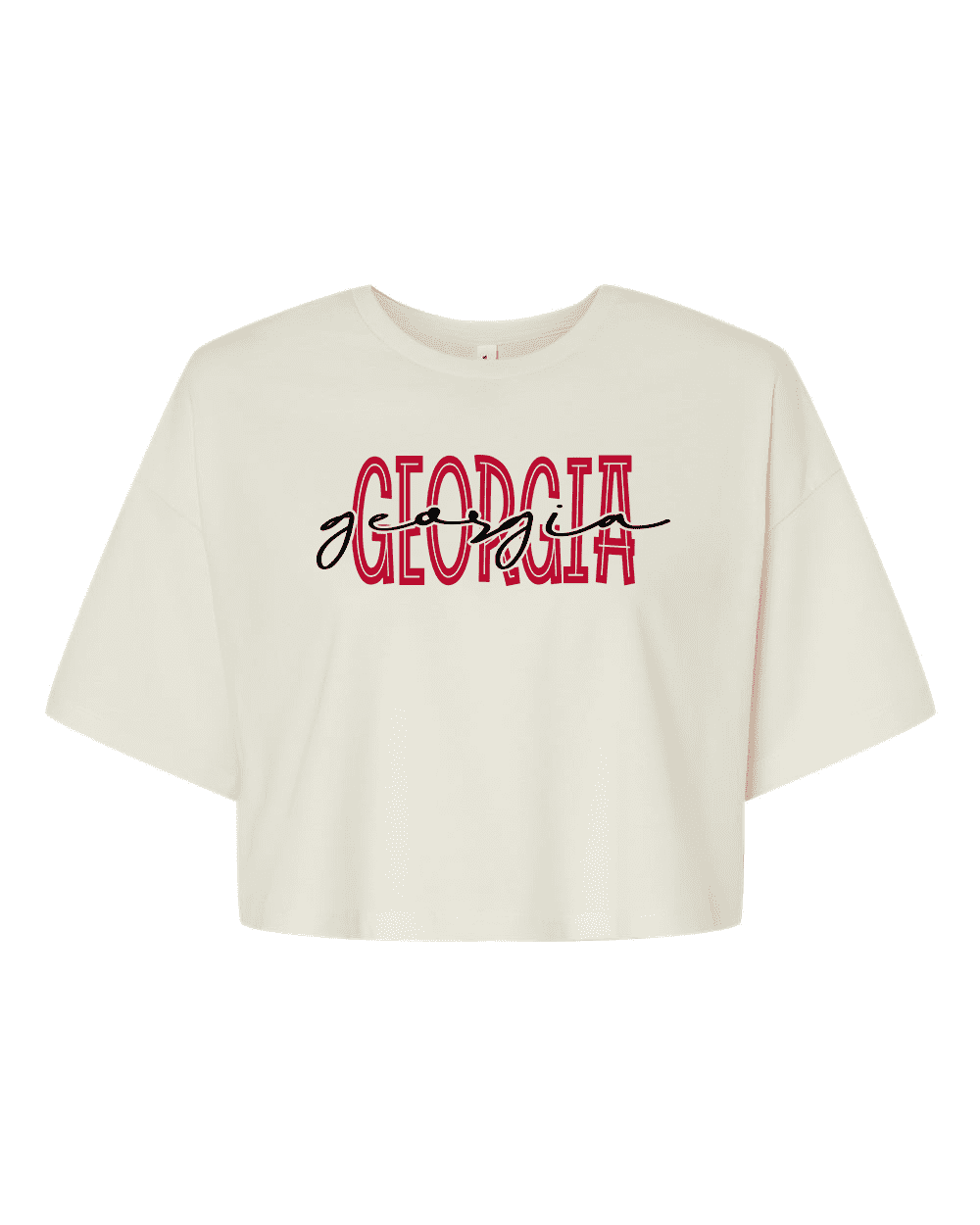 Trenz Shirt Company UGA Womens Georgia Football Georgia Cursive Womens ...
