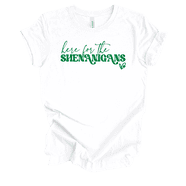 Trenz Shirt Company Women's St. Patrick's Distressed Lucky Clover Short ...
