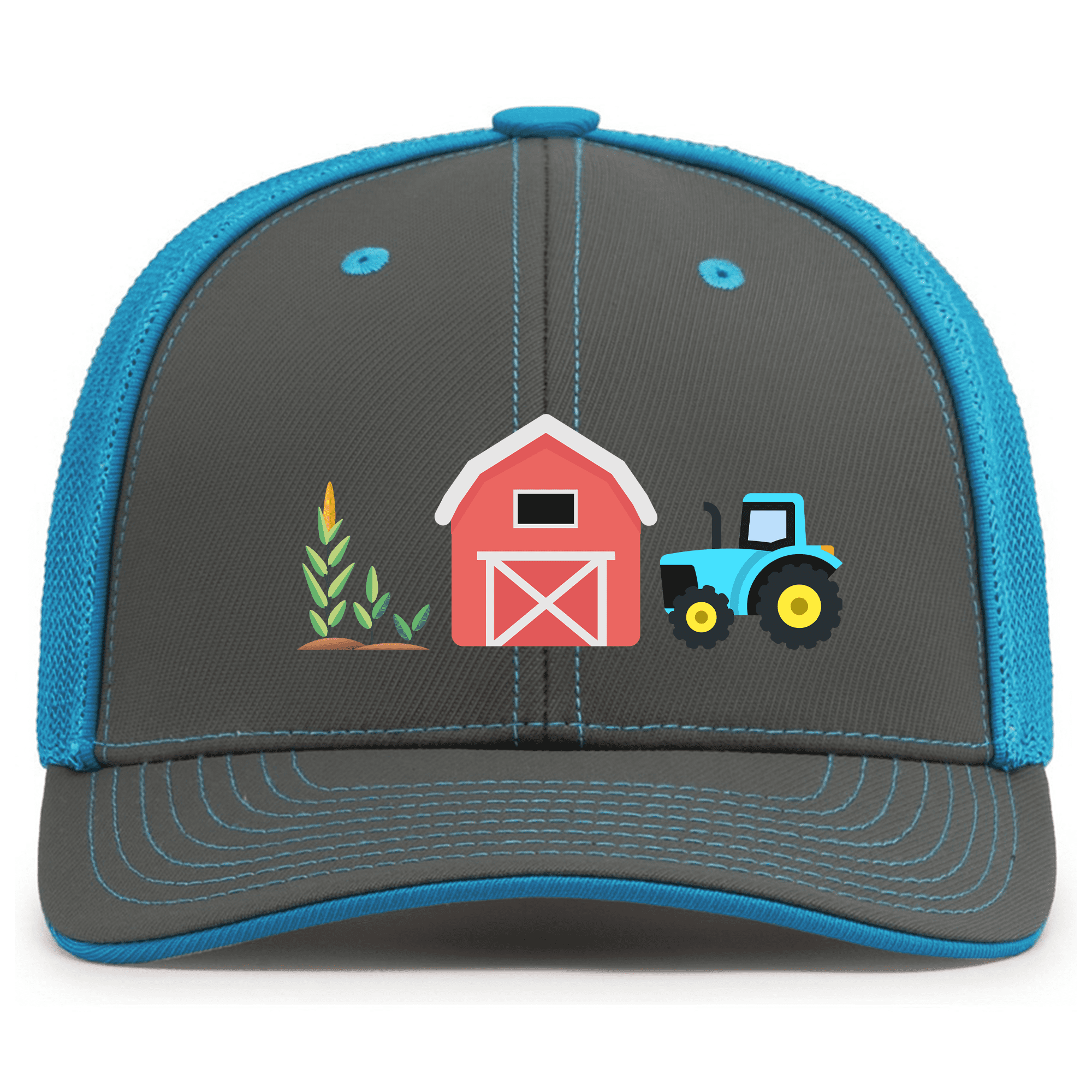 Trenz Shirt Company Youth Kids Embroidered Flex Fit Trucker Cap ...