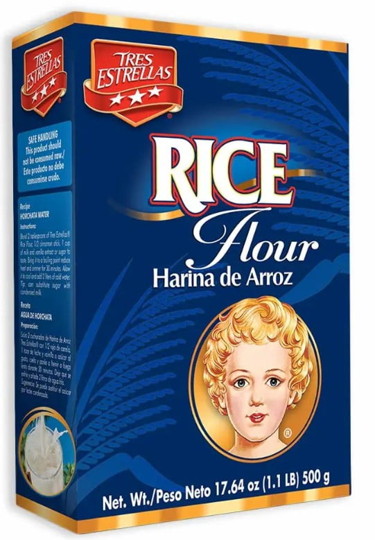 Tres Estrellas Rice Flour 17.6 oz (Pack of 18) - Walmart.com