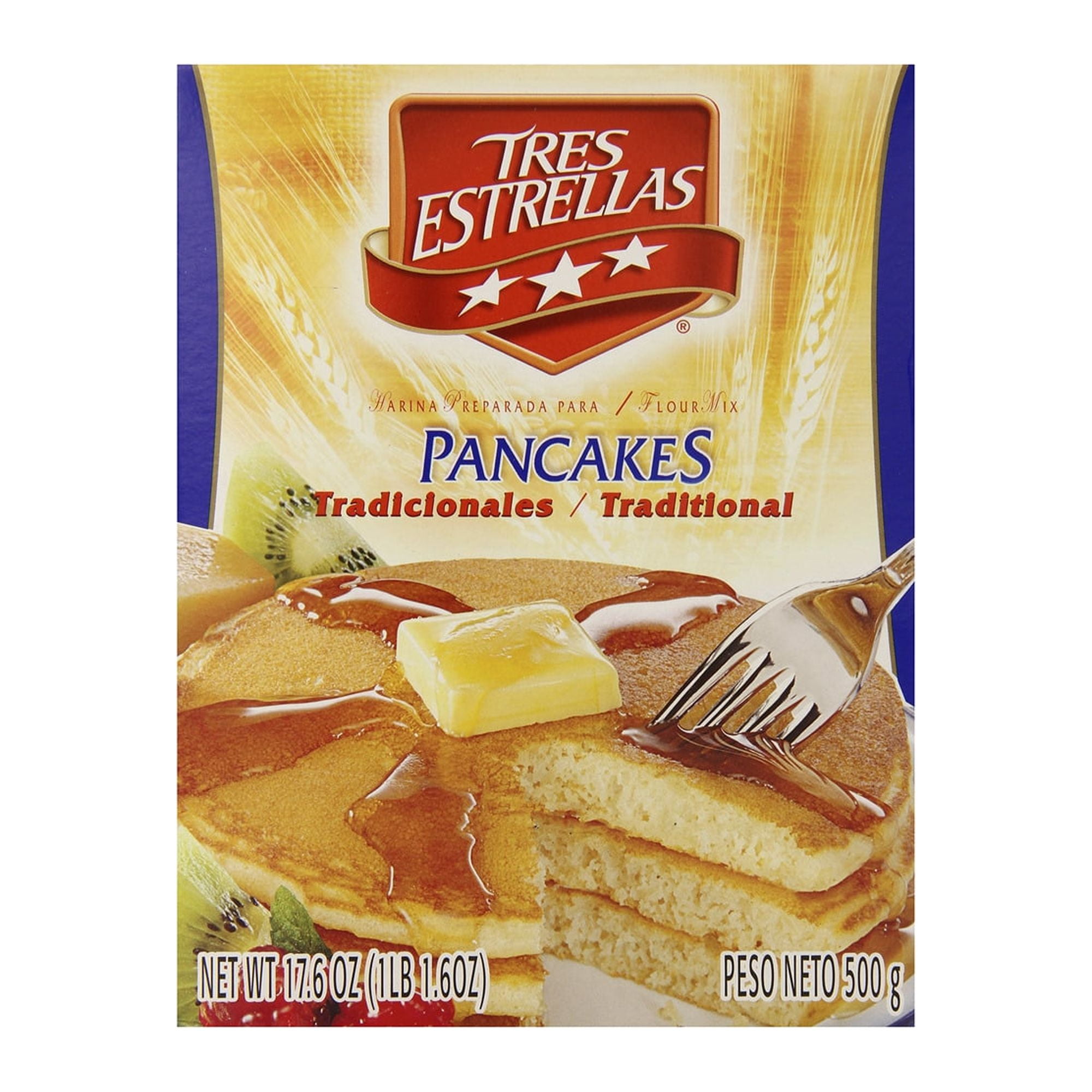 Tres Estrellas Traditional Hot Cakes Mix, (Pack of 3) - Walmart.com