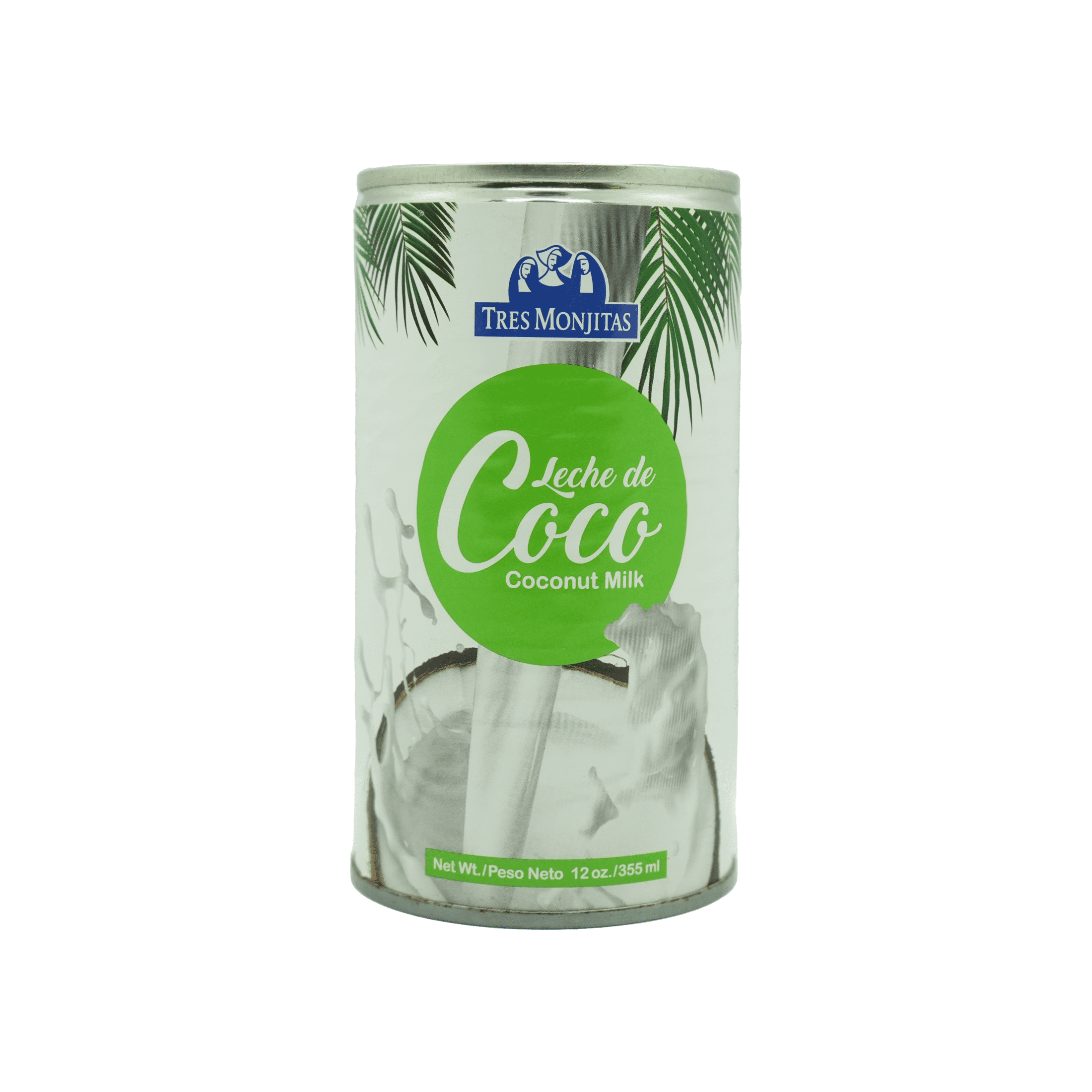 Tres Monjitas Coconut Milk 12oz, Aluminum Can Shelf Stable - Walmart.com