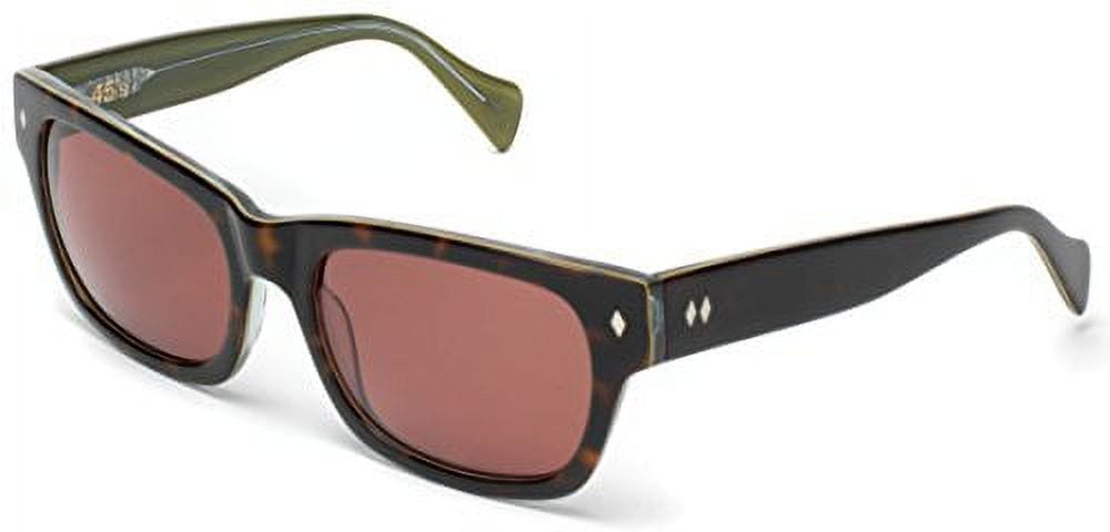 Tres Noir 45's Sunglasses Large Fit, Tortoise + Moss,57 mm - Walmart.com