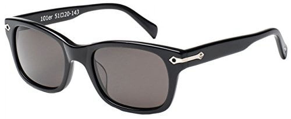 Tres Noir Optics 101er Sunglasses (Black / Smoke) - Walmart.com