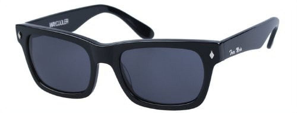 Tres Noir Optics Waycooler Sunglasses (Shiny Black / Smoke Lens) Blues ...