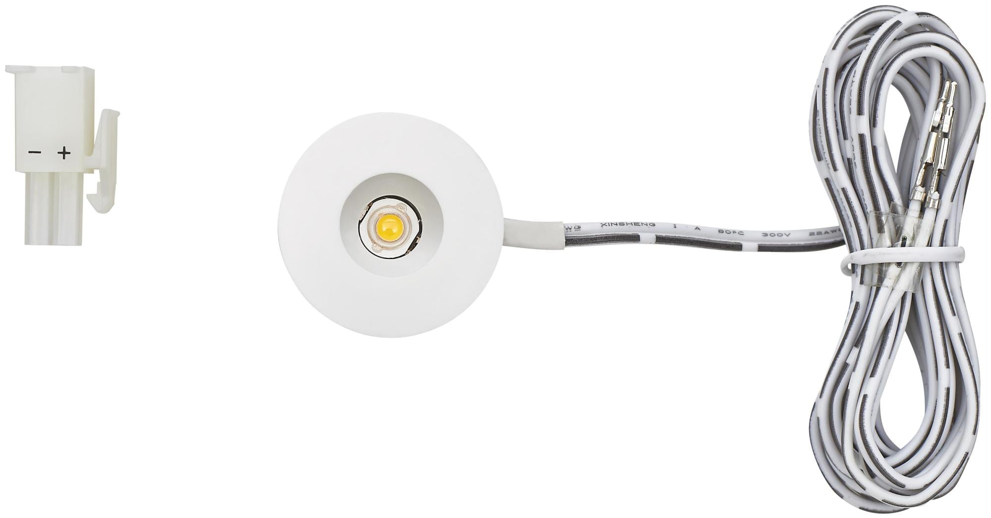 Tresco L-Led-1Eb-W-1 12Vdc 1W Pockit Point Led Light - White - Walmart.com