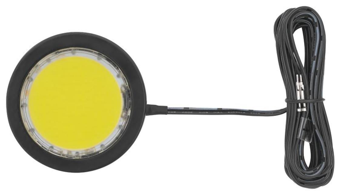 Tresco L-Poc-5Ledscl-W-1 12Vdc 5W Power Pockit Led Puck Light - Black ...