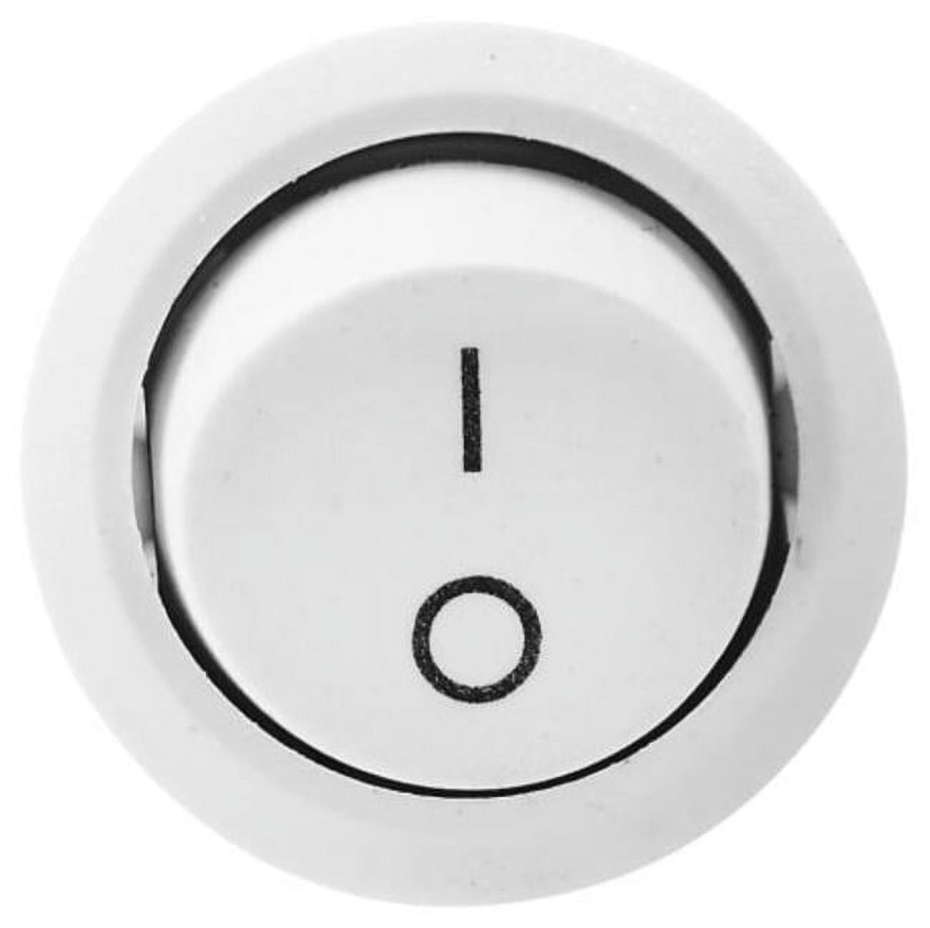 Tresco L-Rdsw-2M-120-1 Pockit 120 Volt Rocker Switch - White - Walmart.com