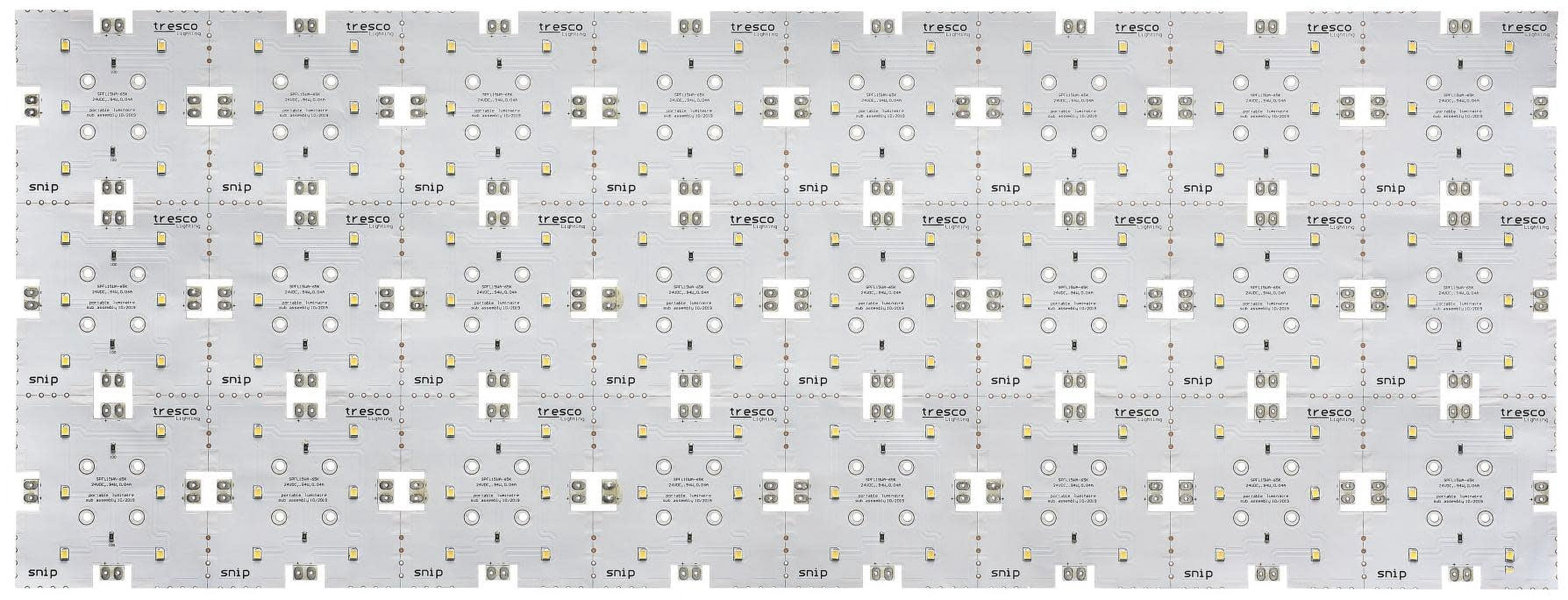 Tresco L-Spfl15wa-65K-1 Snip 24"X 9" Flexible Led Panel - White ...