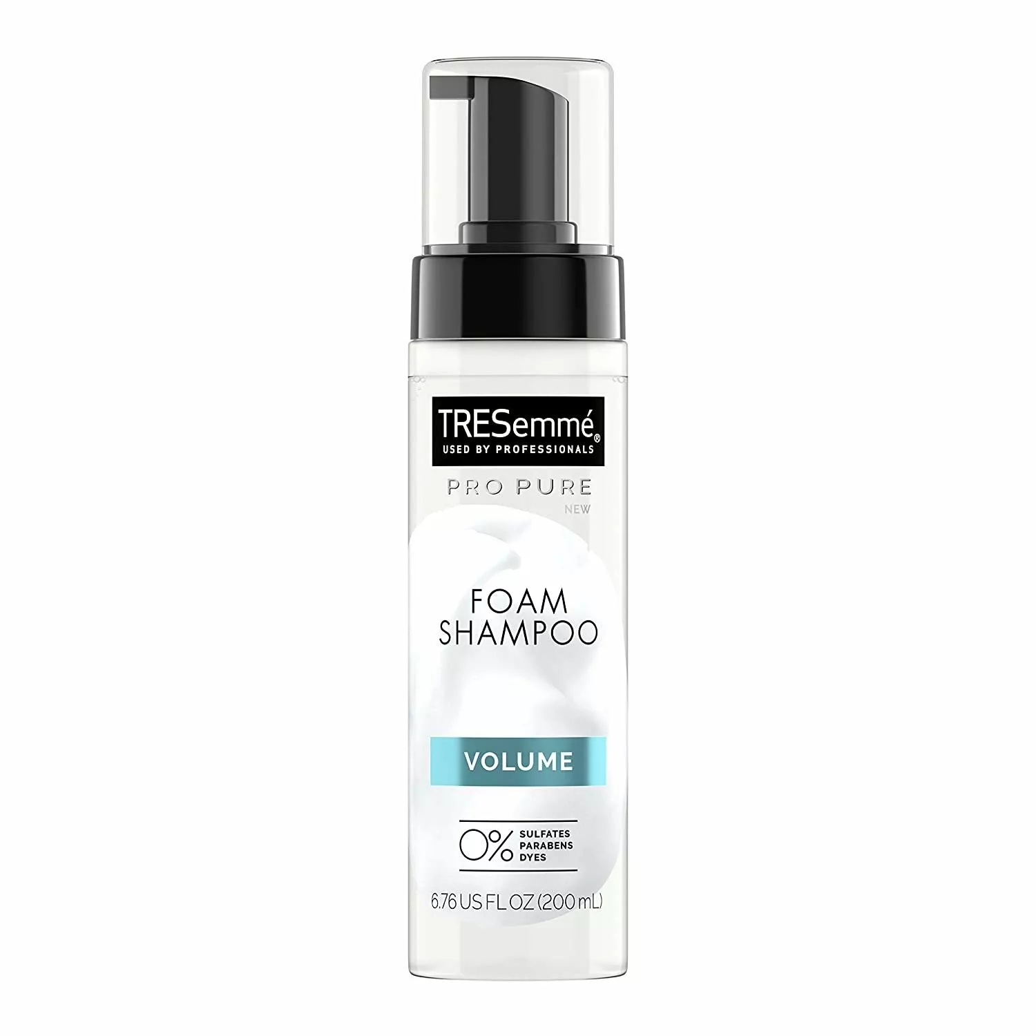 Tresemmé Pro Pure Foam Shampoo For Volumized Hair Volume Paraben Free, Dye... - Walmart.com