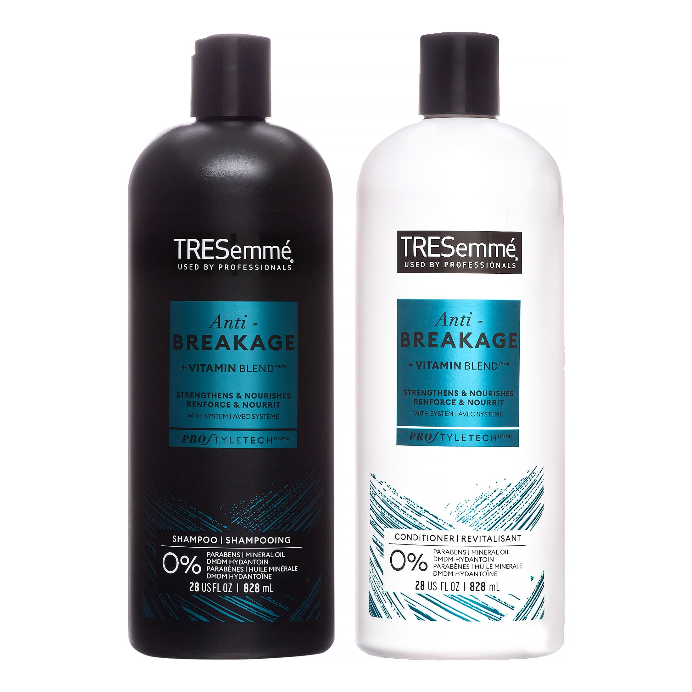 Tresemme Shampoo and Conditioner Anti-Breakage, 28 oz 2 Count - Walmart.com