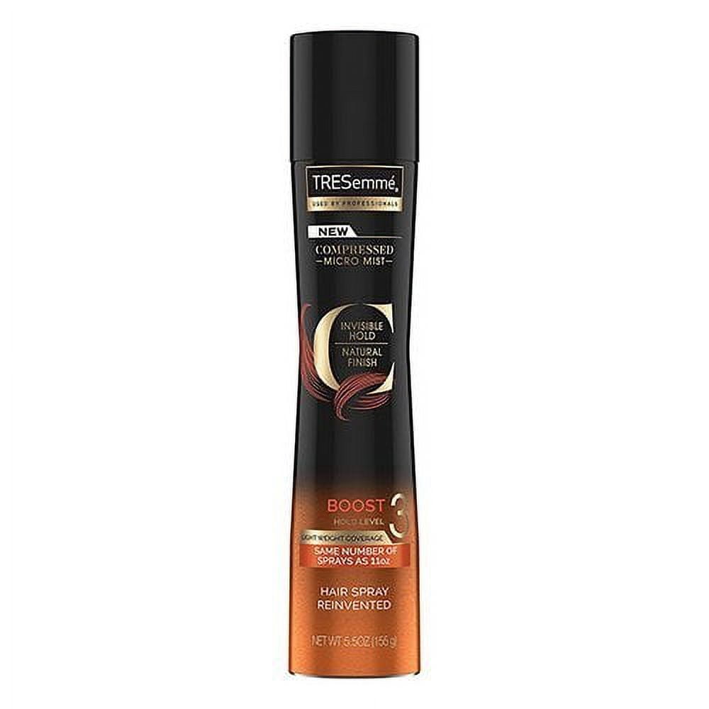 Tresemme Compressed Mist Boost Hair Spray Reinvented Level 3, 5.5Oz, 6 ...