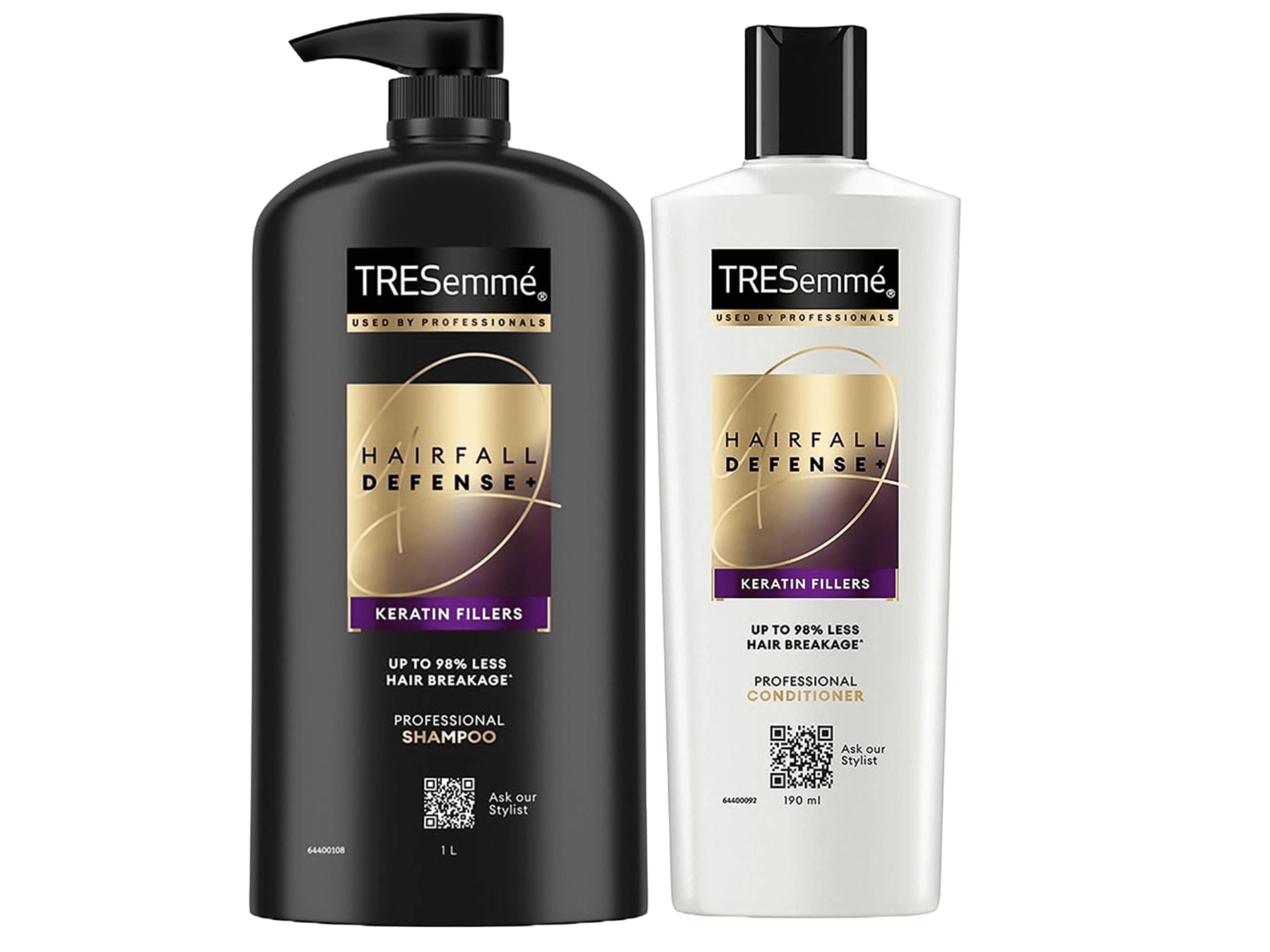 Tresemme Hair Fall Defense Shampoo 1 Liter and Conditioner 190ml Set ...
