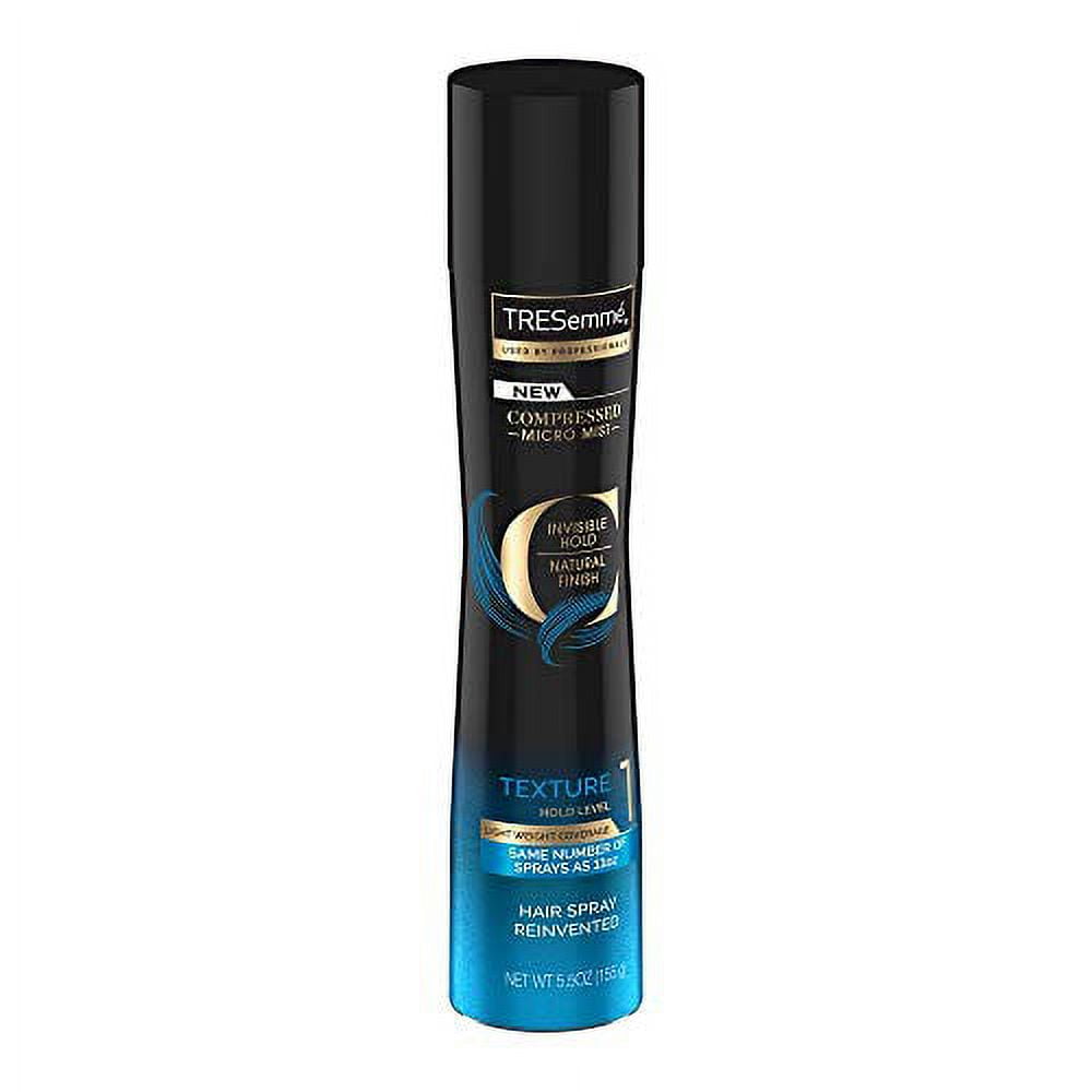 Tresemme Hairspray Compressed Micro Mist Texture #1 Hold 5.5 Oz 162ml ...
