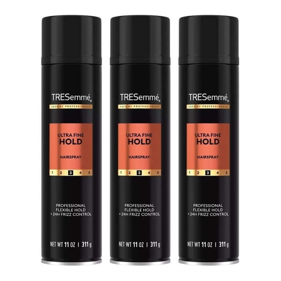 Tresemme Hairspray Ultra Fine 24 Hr Frizz Control 11oz (Pack of 3 ...