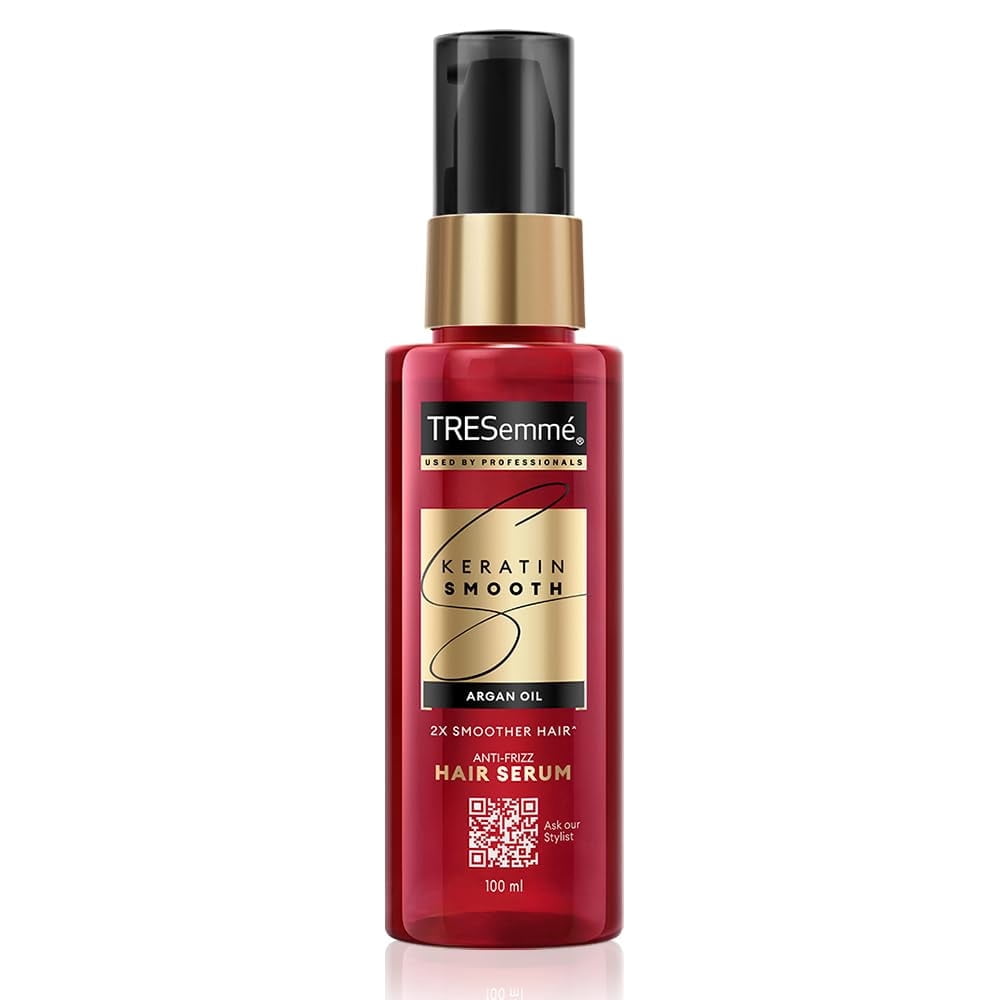 Tresemme Keratin Smooth Anti-Frizz Hair Serum 100ml with Argan Oil, for ...