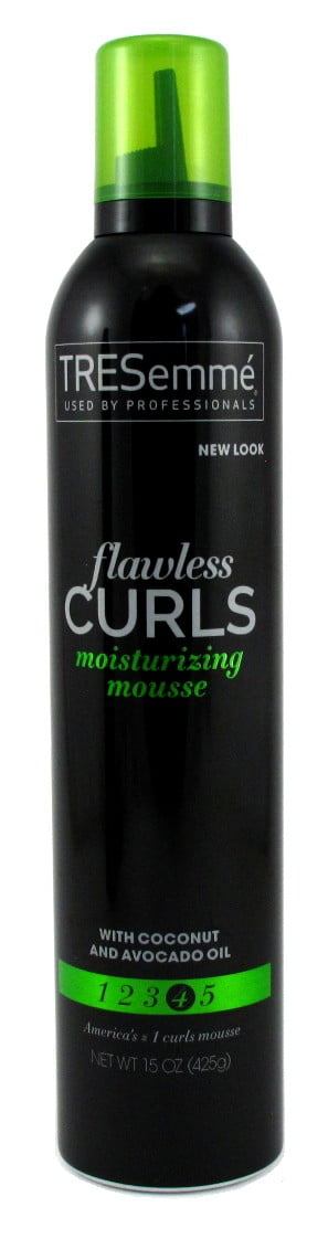 Tresemme Mousse Curls Flawless Moisturizing 15oz (Pack of 3) - Walmart.com